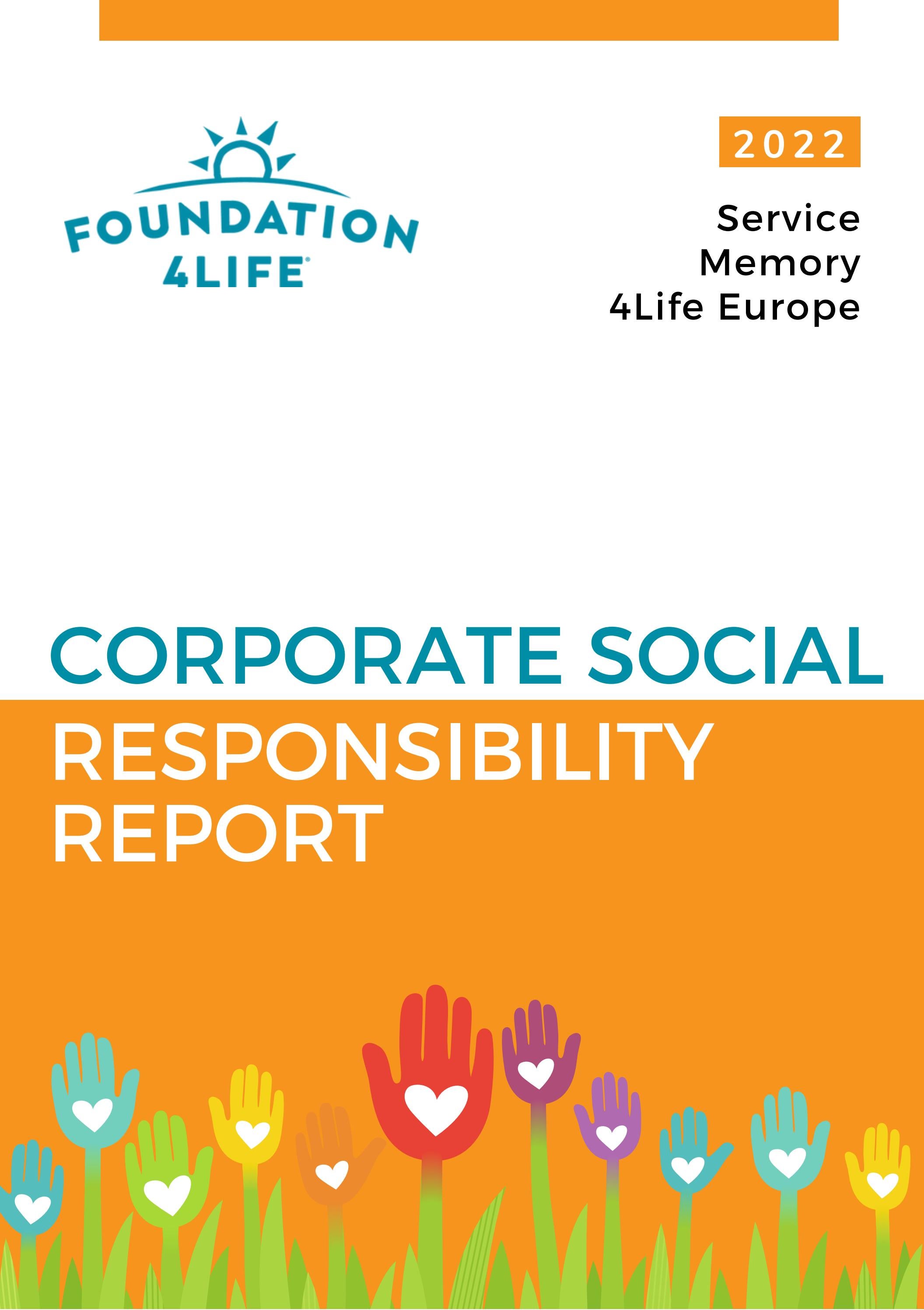 Foundation 4Life - Service Memory 2022 EN by 4Life Spain SLU - Issuu