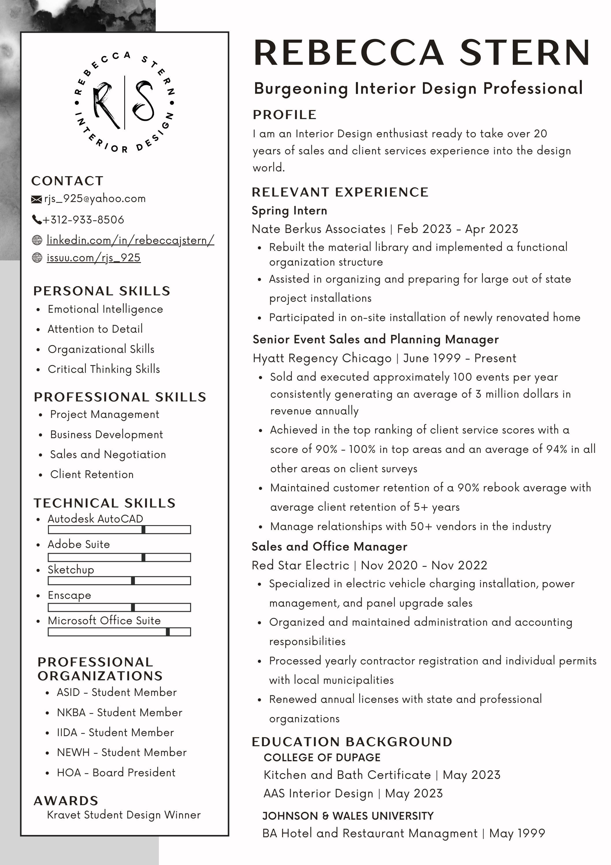 Rebecca Stern Resume by rjs_925 - Issuu