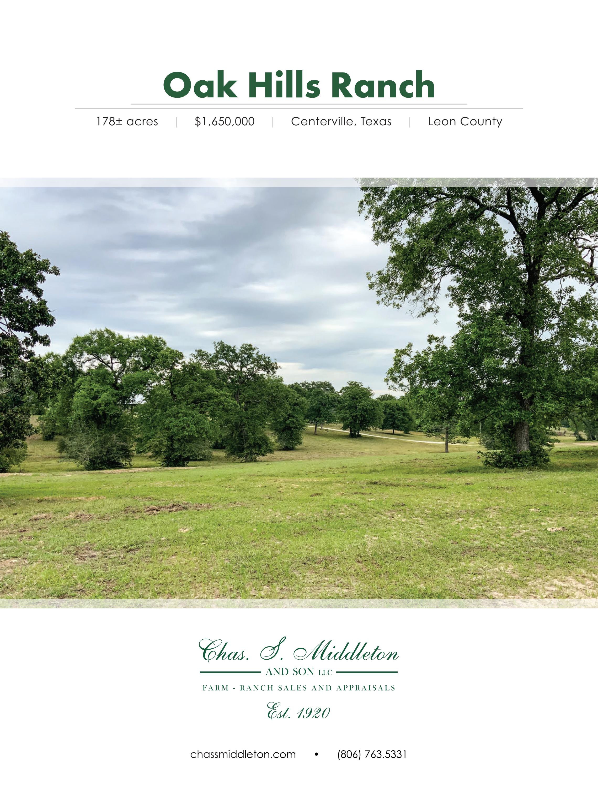 Oak Hills Ranch by csmandson - Issuu