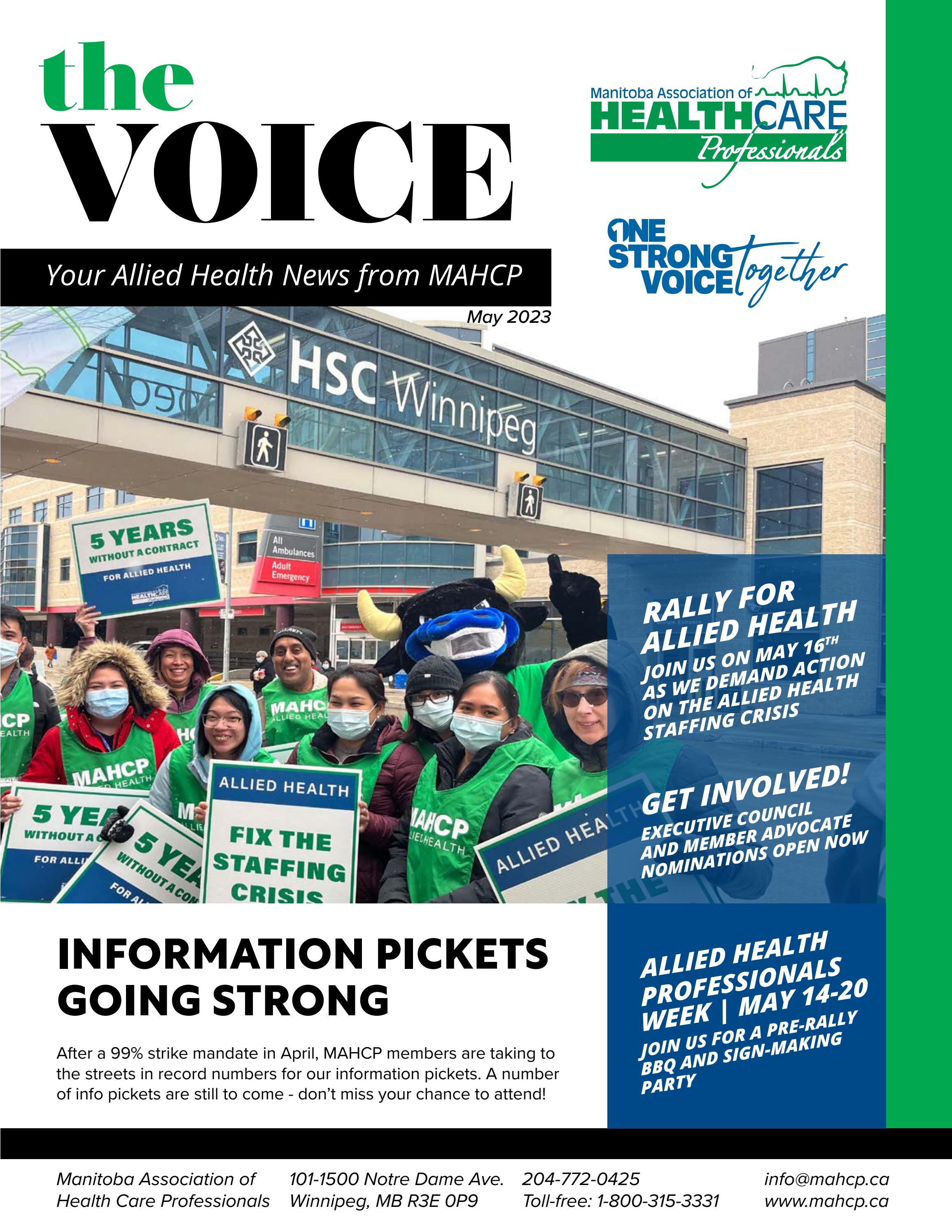 The Voice - May 2023 - Your Allied Health News from MAHCP by MAHCP - Issuu