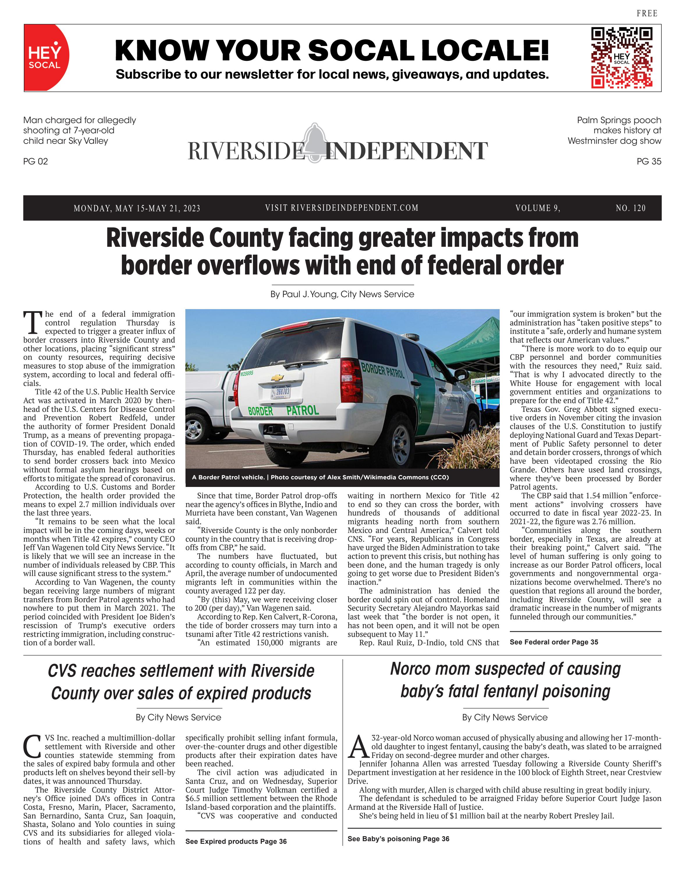 Riverside Independent_5/15/2023 by Beacon Media News - Issuu