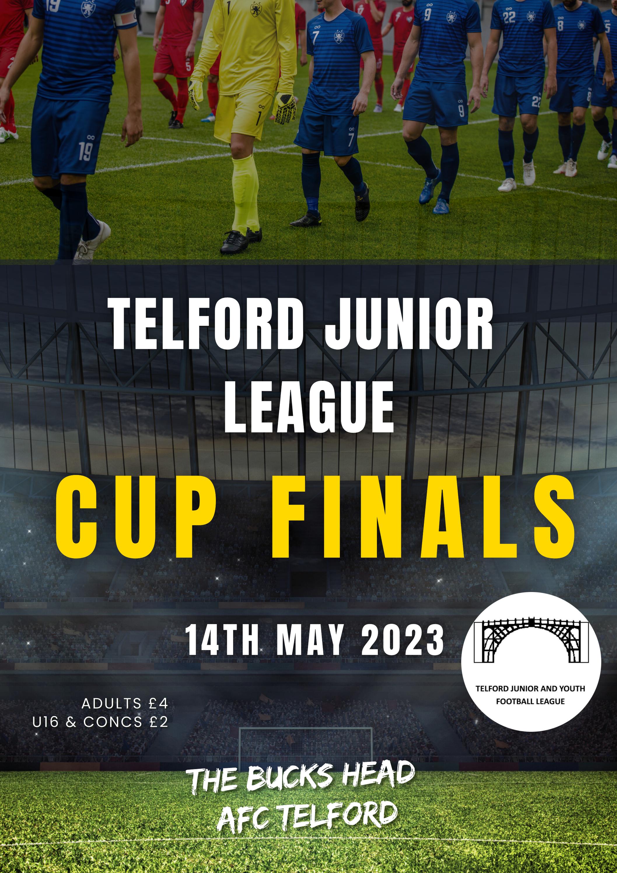 Telford Junior League Cup Finals - 14/05/2023 by Telford Junior League ...