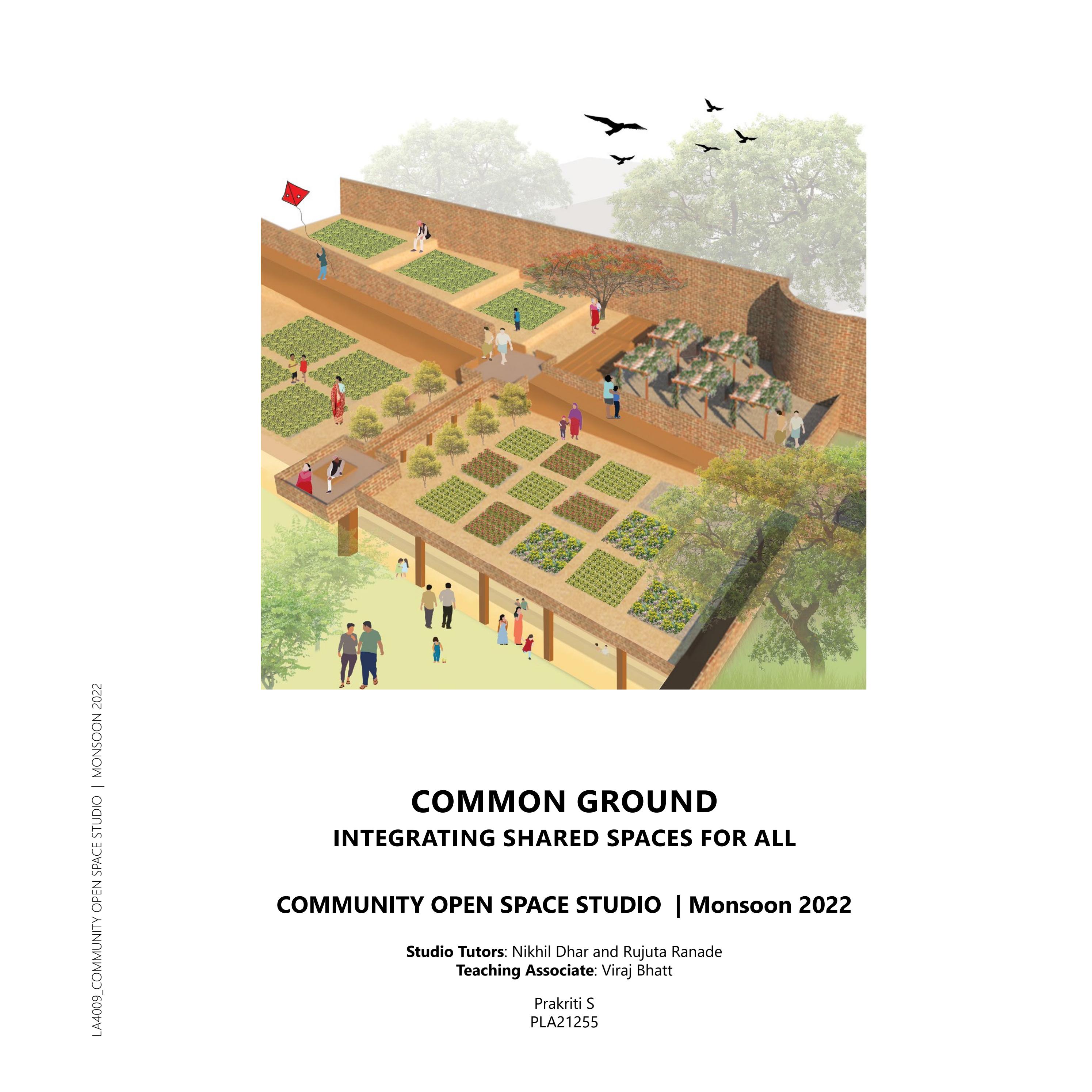 Community open space studio_Portfolio by Prakriti S - Issuu