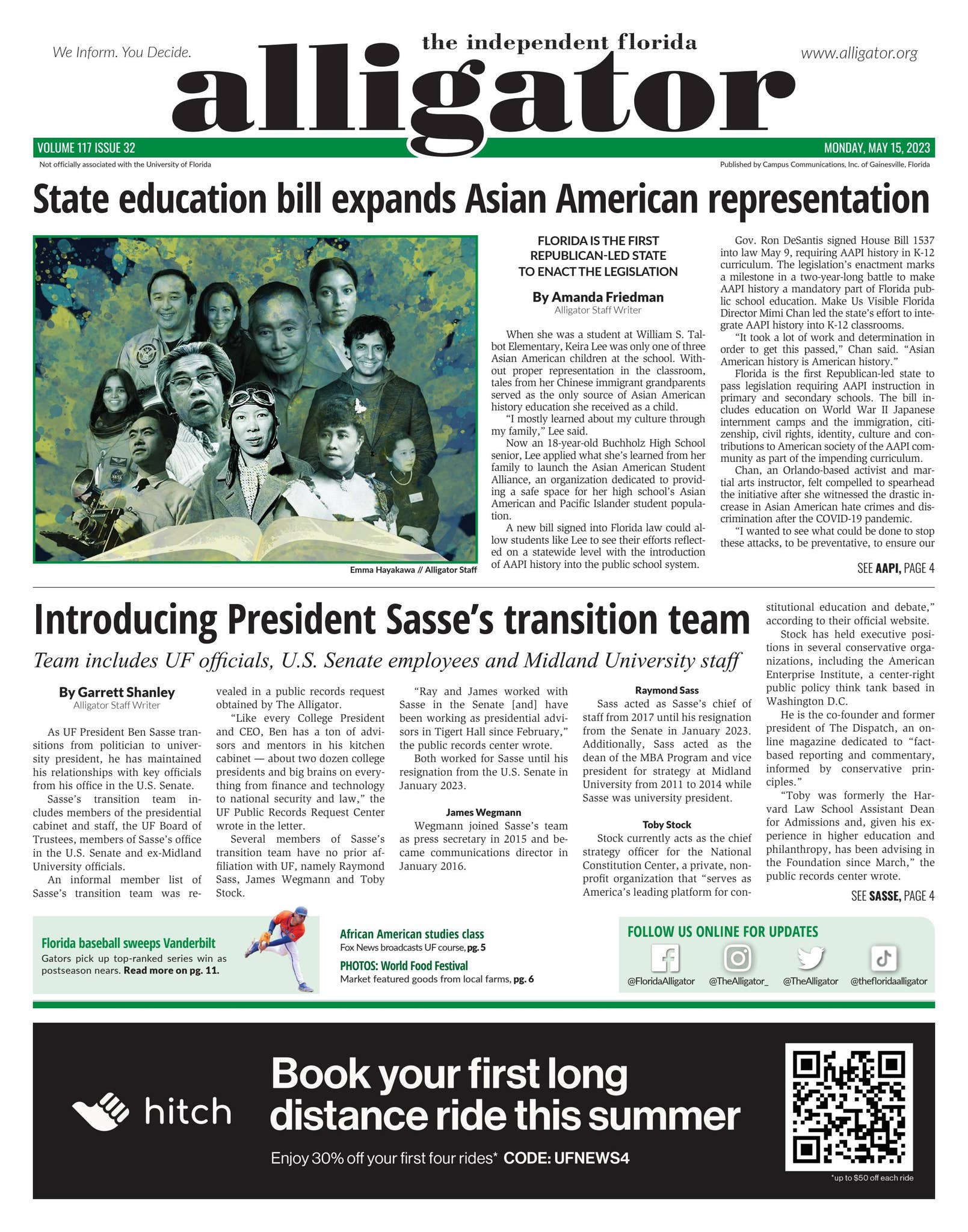Monday, May 15, 2023 by The Independent Florida Alligator - Issuu