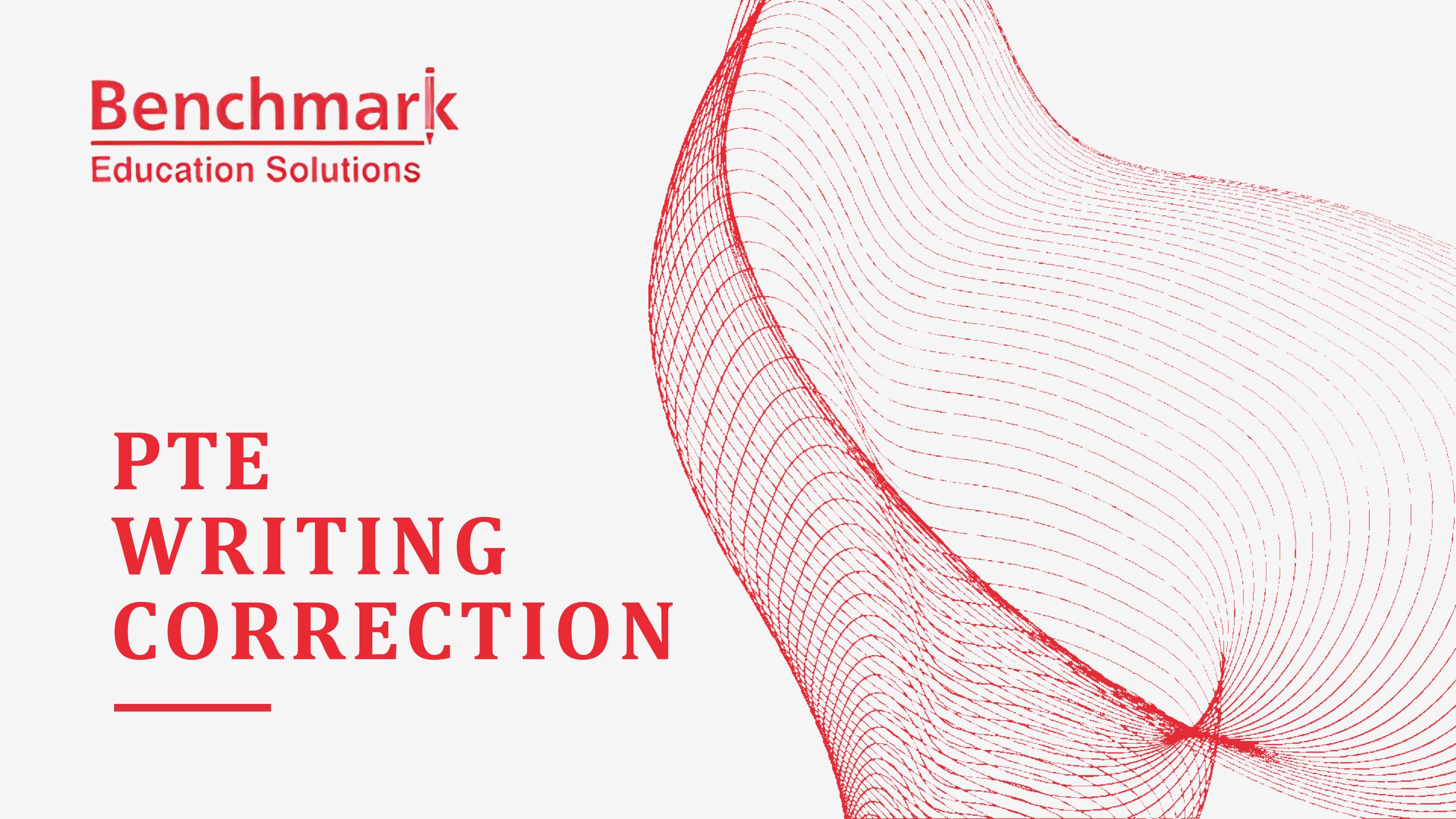 Get Accurate PTE Writing Correction Services - EduBenchmark by Benchmark Education Solutions - Issuu