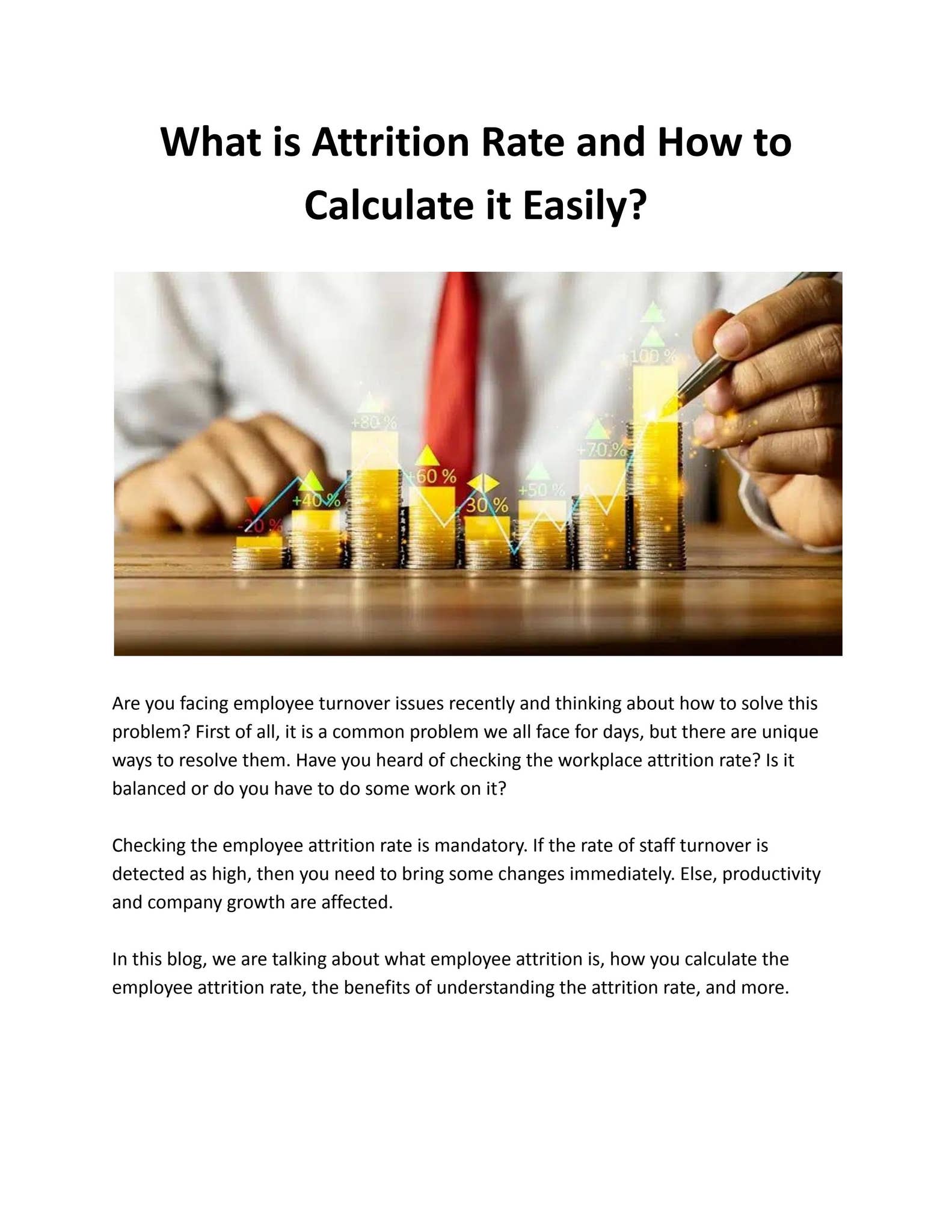 What is Attrition Rate and How to Calculate it Easily? by Raghunath ...