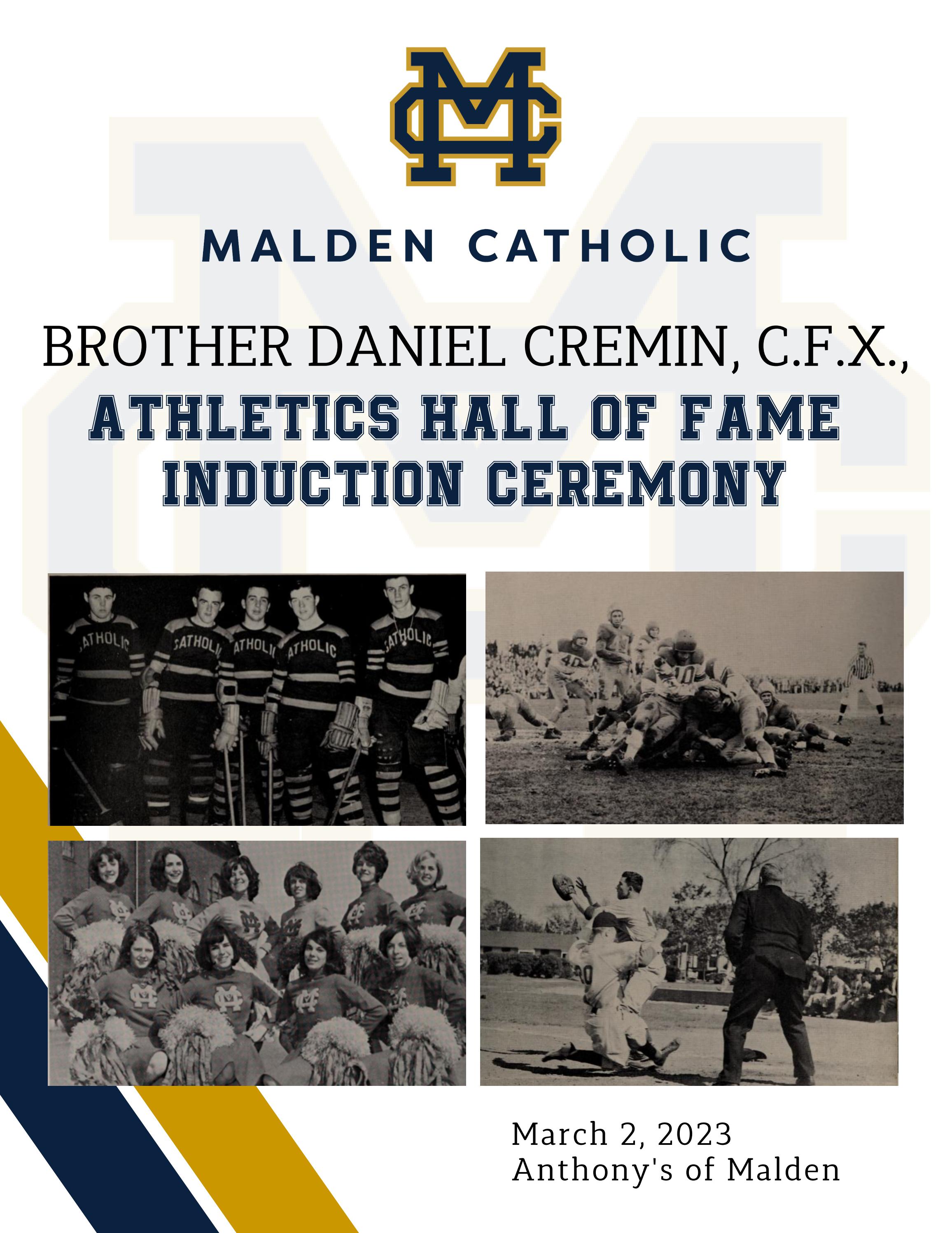 2023 Hall of Fame Induction Ceremony Program by MaldenCatholic - Issuu