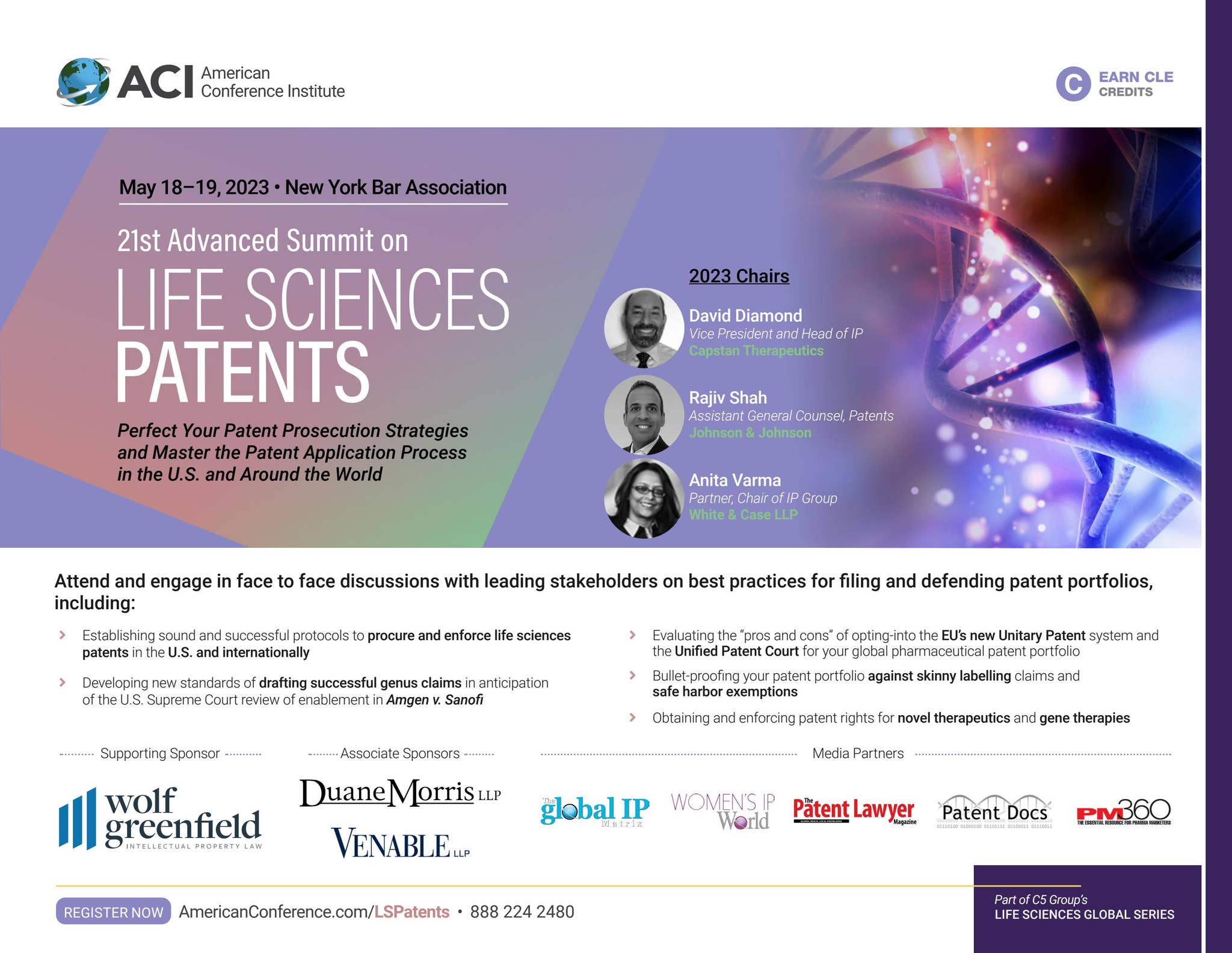 21st Advanced Summit on Life Sciences Patents - WEB by C5Group - Issuu