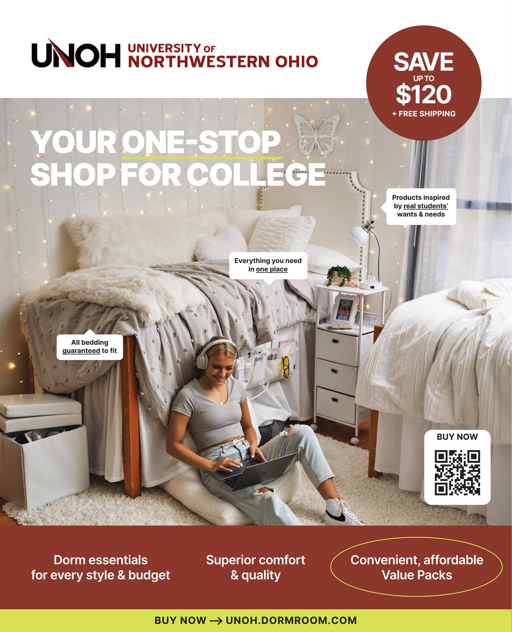 University of Northwestern Ohio Dorm Essentials by Dormify - Issuu
