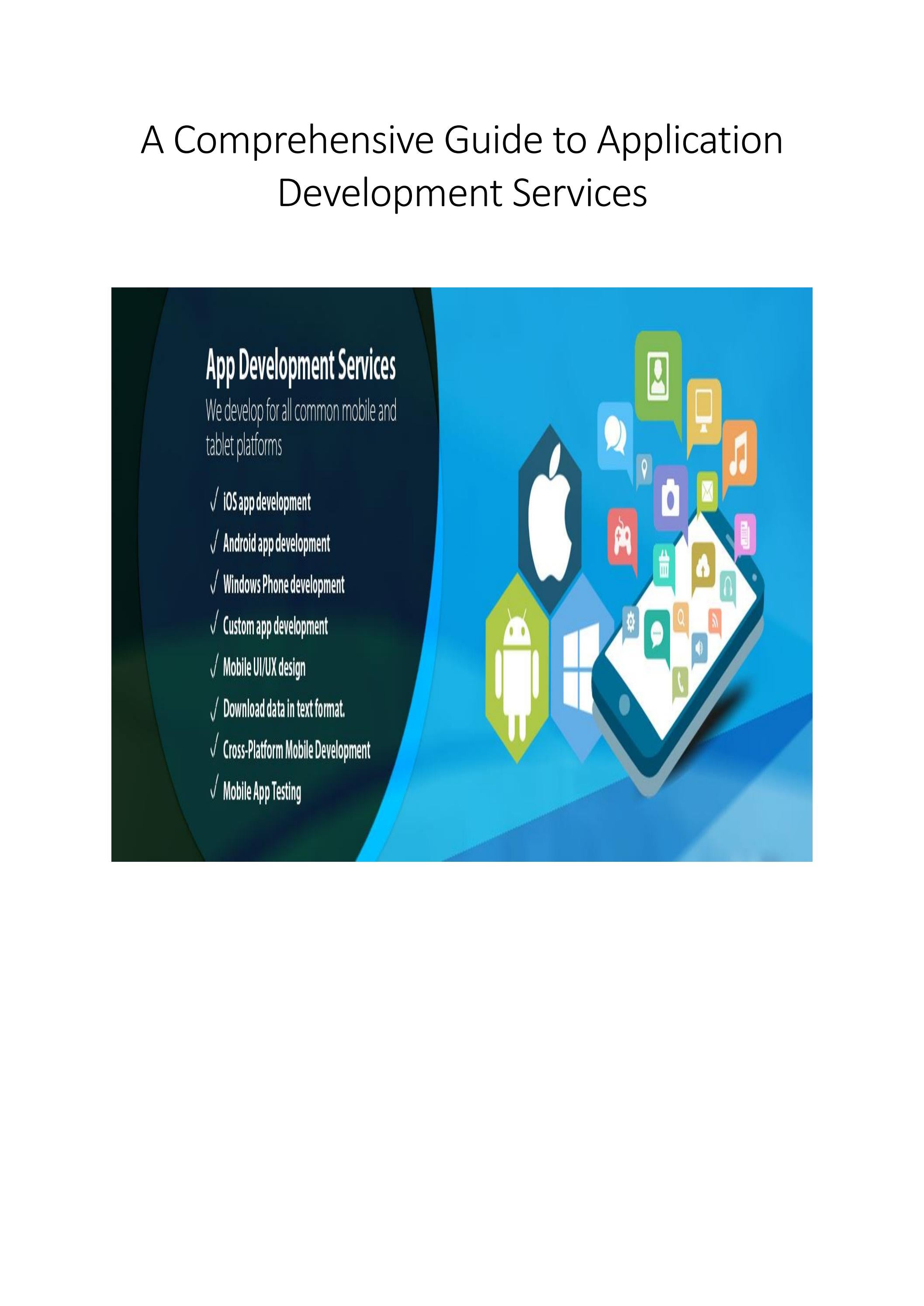 Application Development Services Company V2soft By V2soft India Issuu