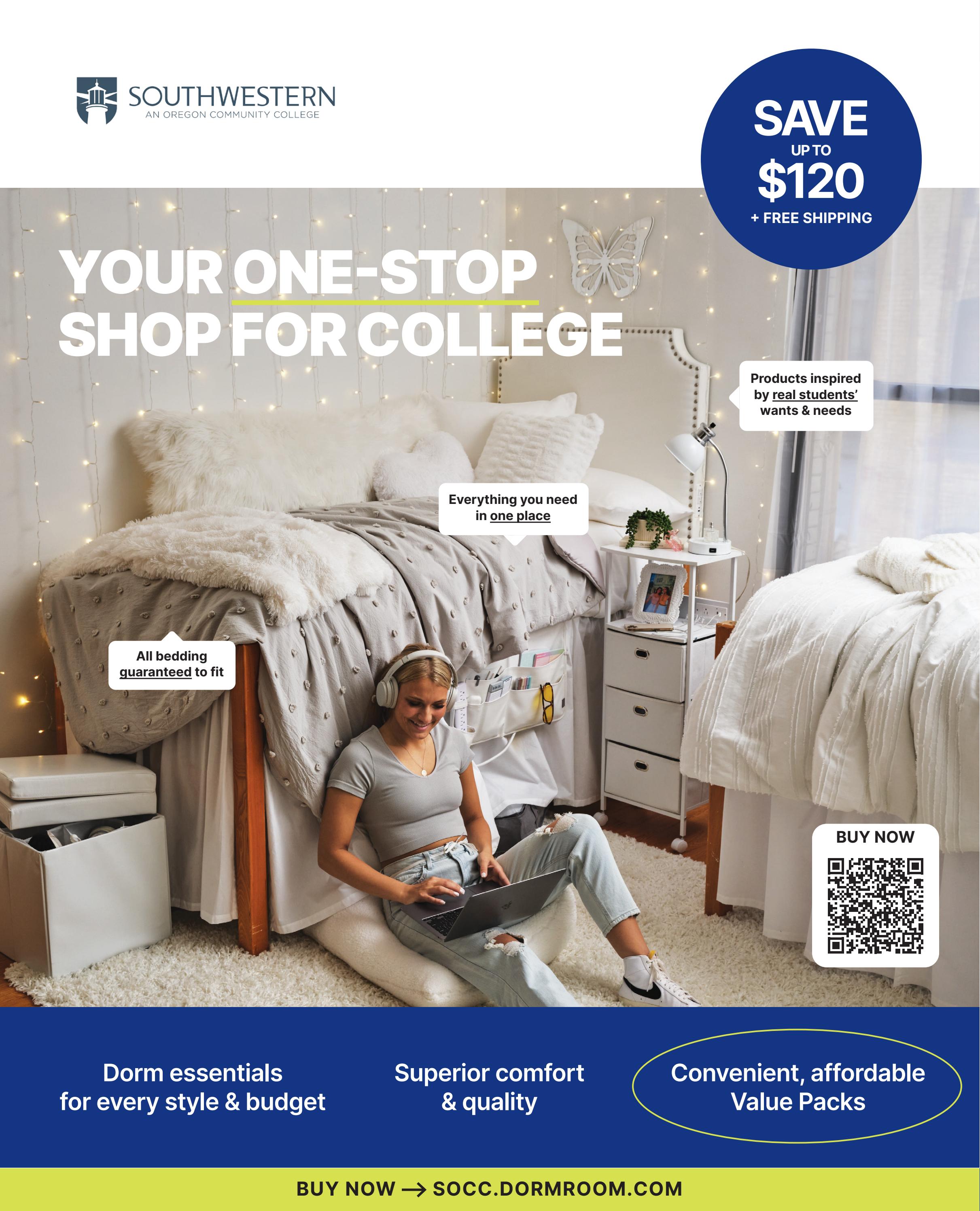 Southwestern Oregon Community College Dorm Essentials by Dormify - Issuu
