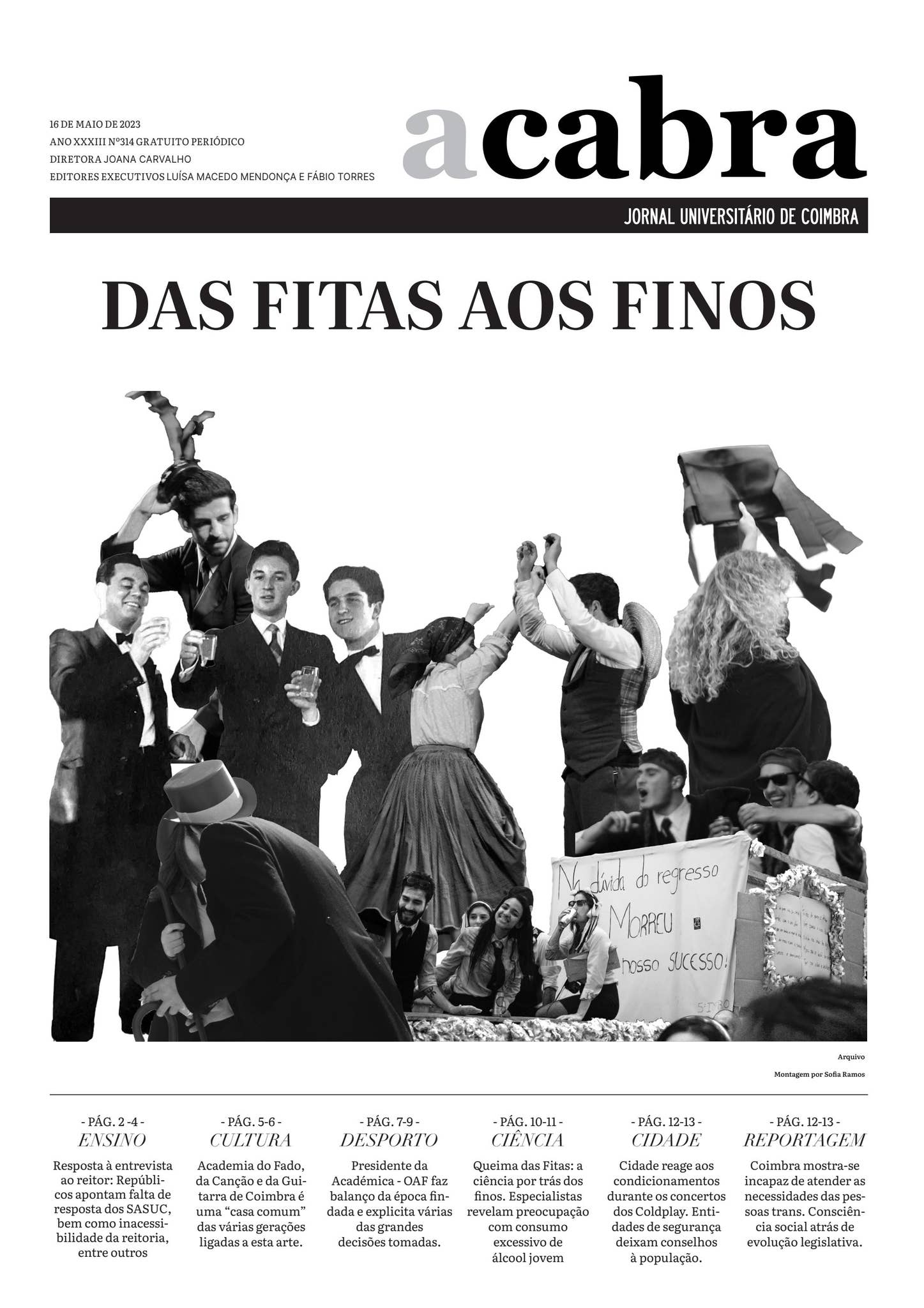 Edição 314 - Jornal Universitário de Coimbra - A CABRA by Jornal ...