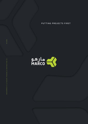 MARCO - Company Brochure by tpg media - Issuu