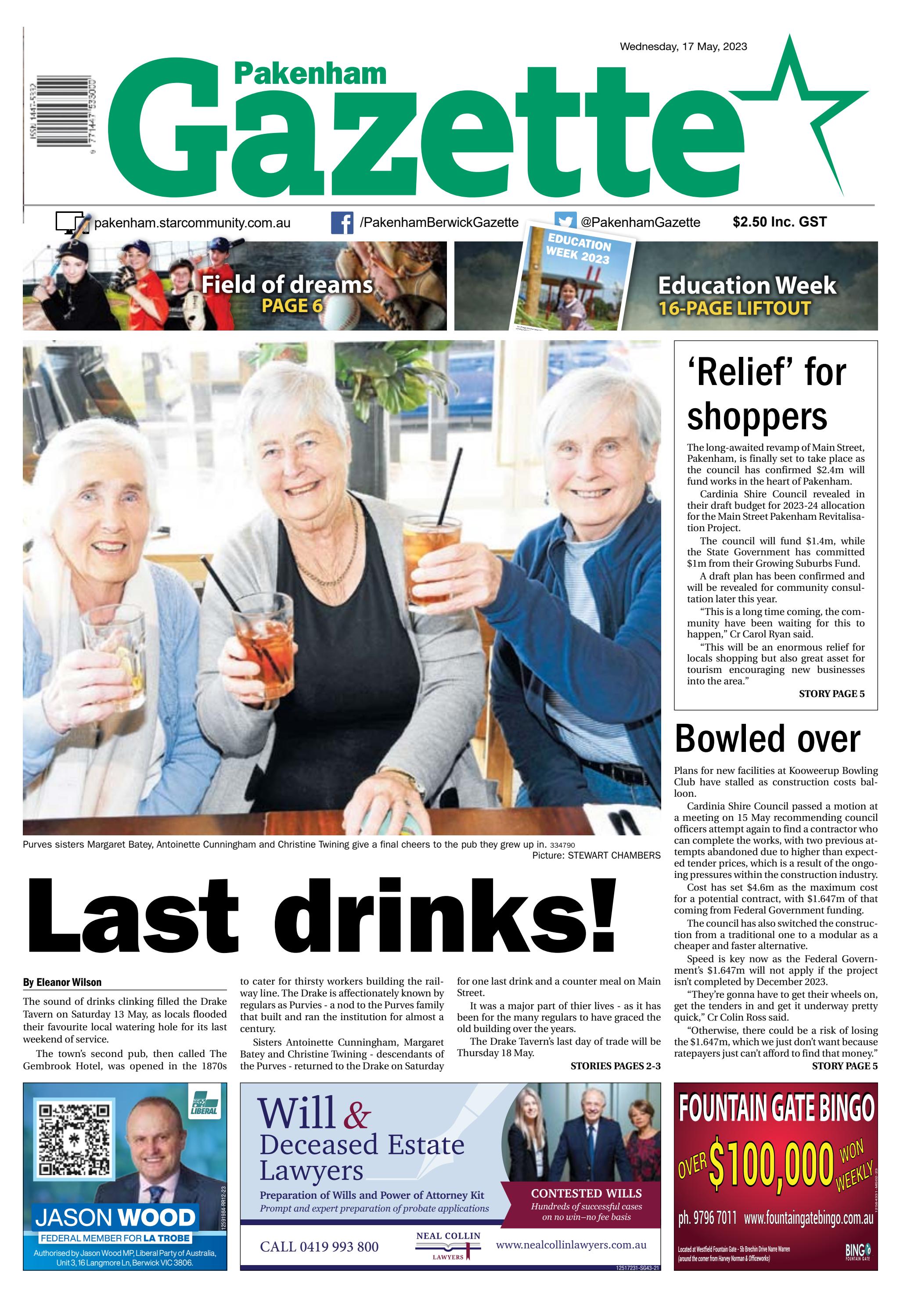 Pakenham Gazette - 17th May 2023 by Star News Group - Issuu