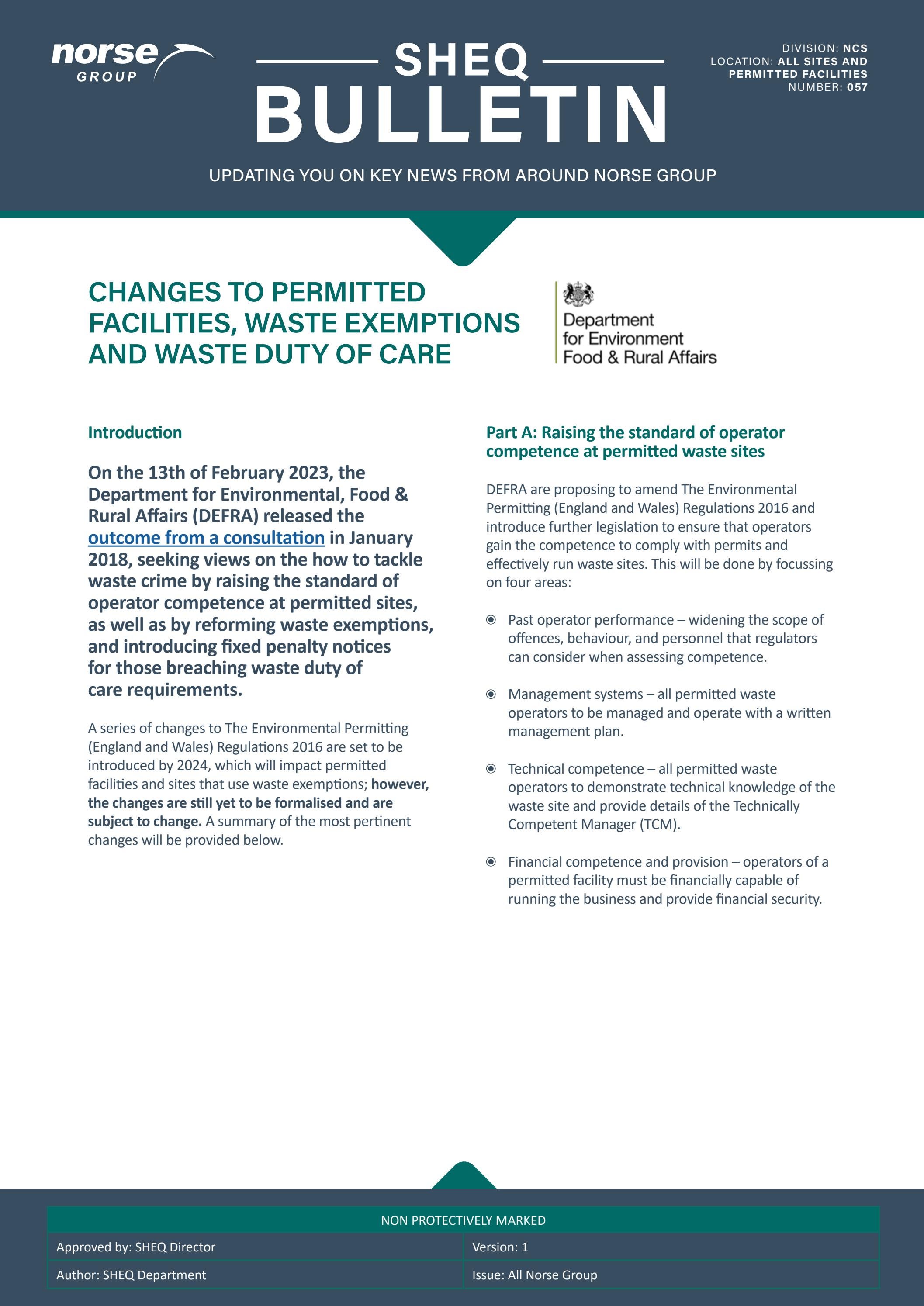 SHEQ Bulletin - 057 by Norse Group - Issuu