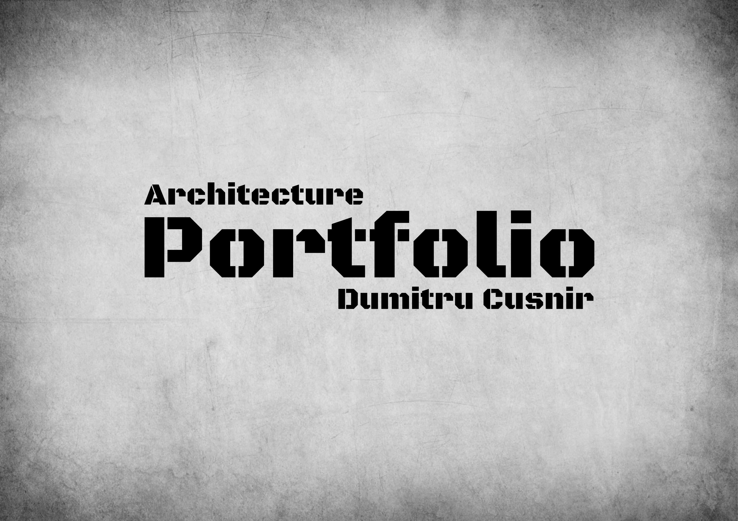 Academic Portfolio by Dimitri Cusnir - Issuu