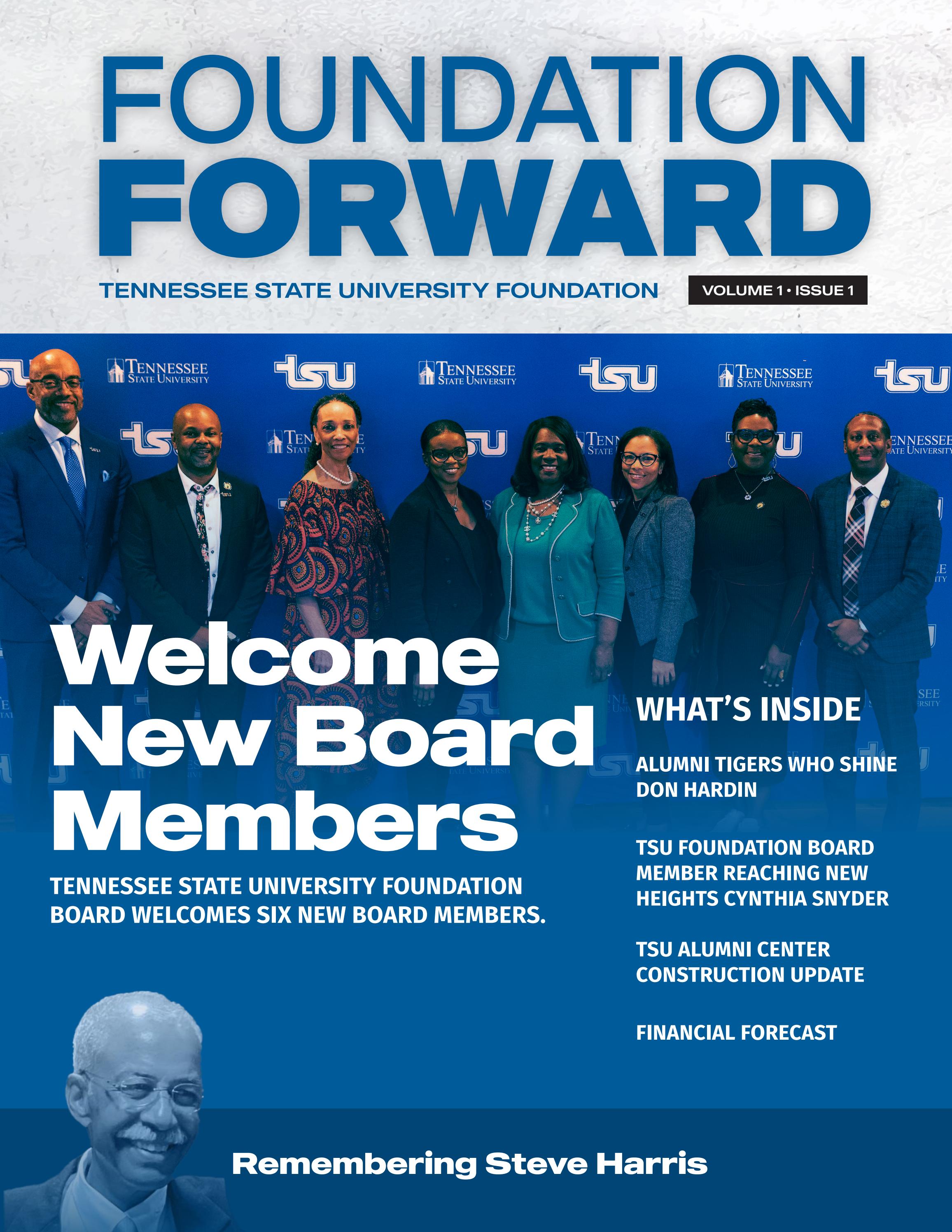 Foundation Forward eMagazine | Volume 1 - Issue 1 by TSUFoundation - Issuu
