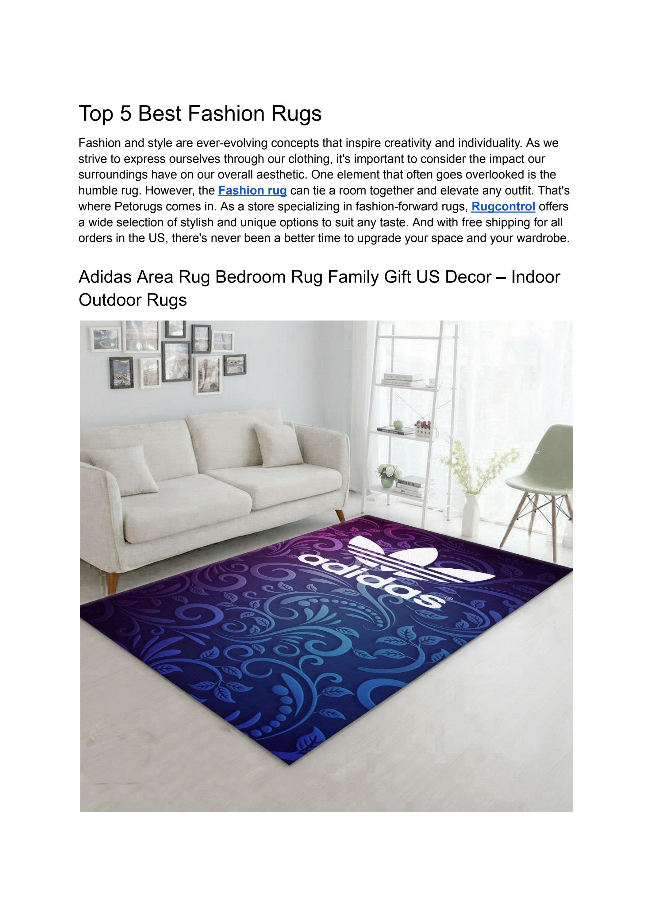 Top 5 Best Fashion Rugs (FREE SHIPPING IN US) - Rugcontrol by ...