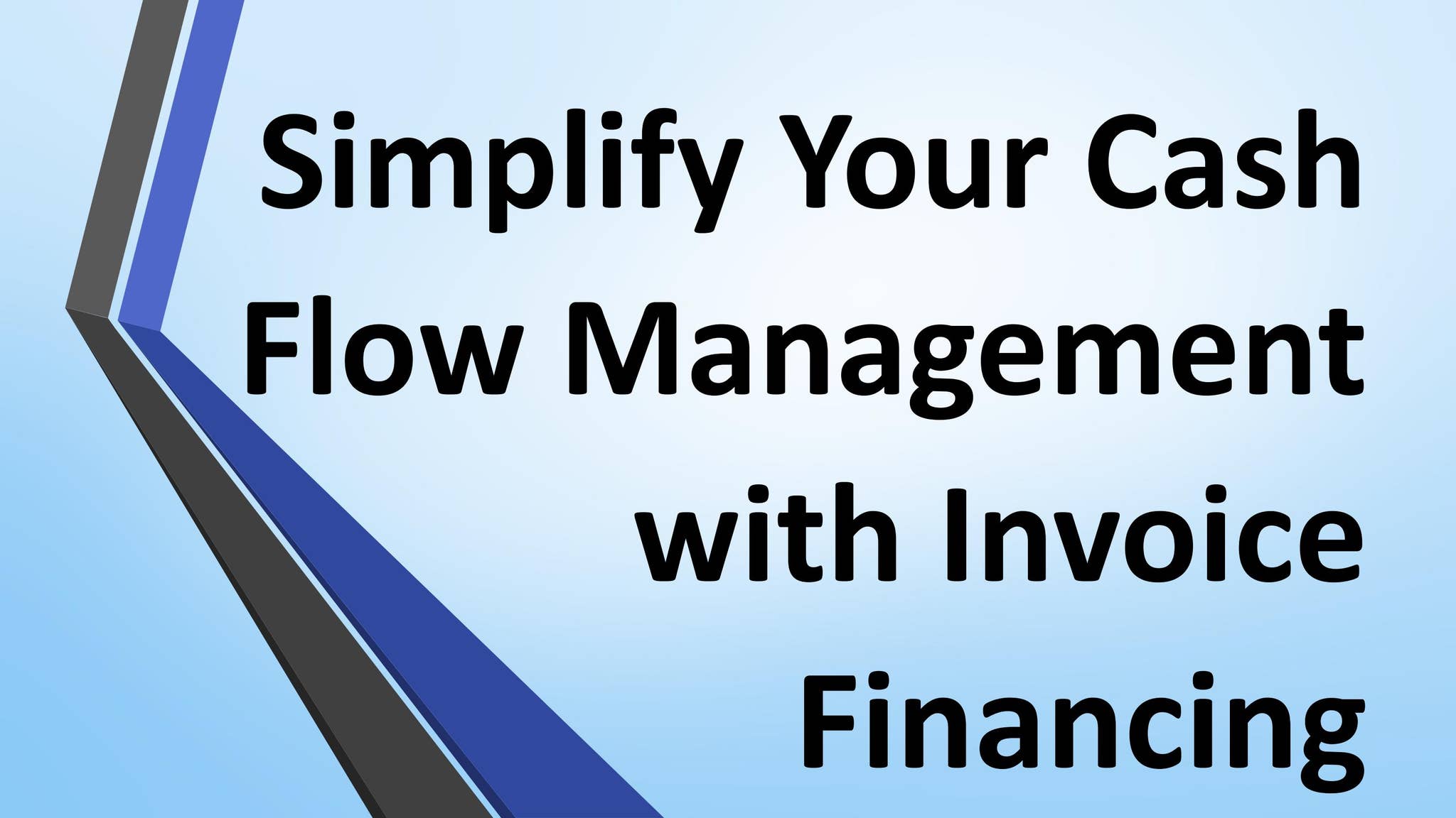 Simplify Your Cash Flow Management with Invoice Financing by TReDS ...
