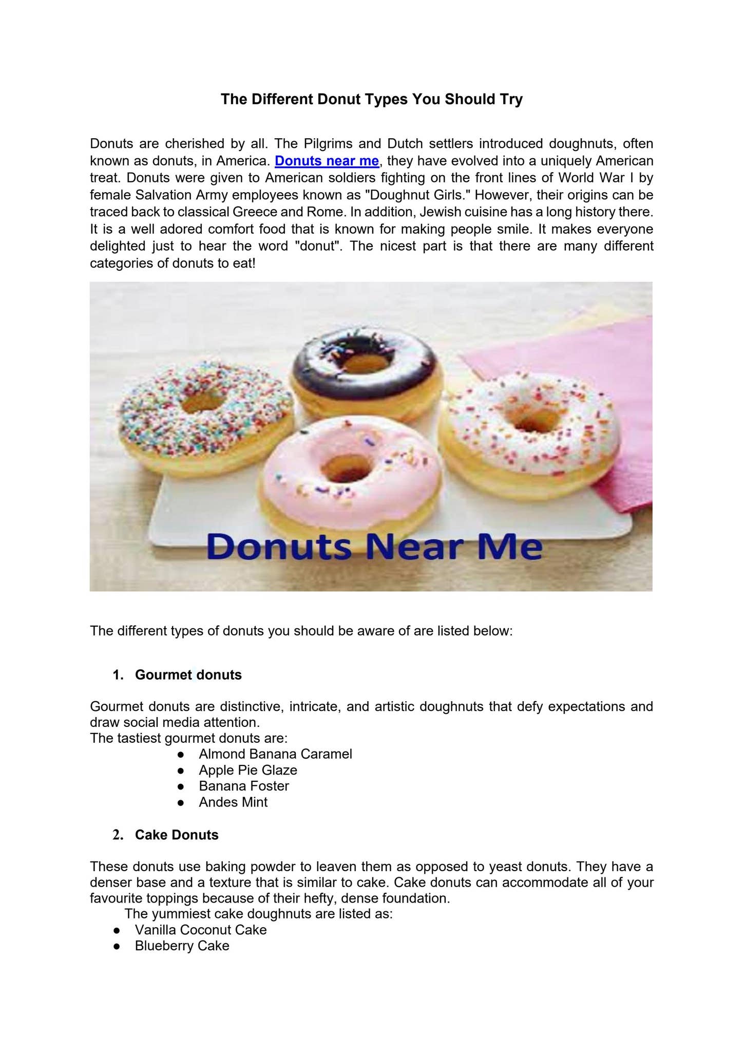 The Different Donut Types You Should Try by Amy's Donuts Albuquerque ...