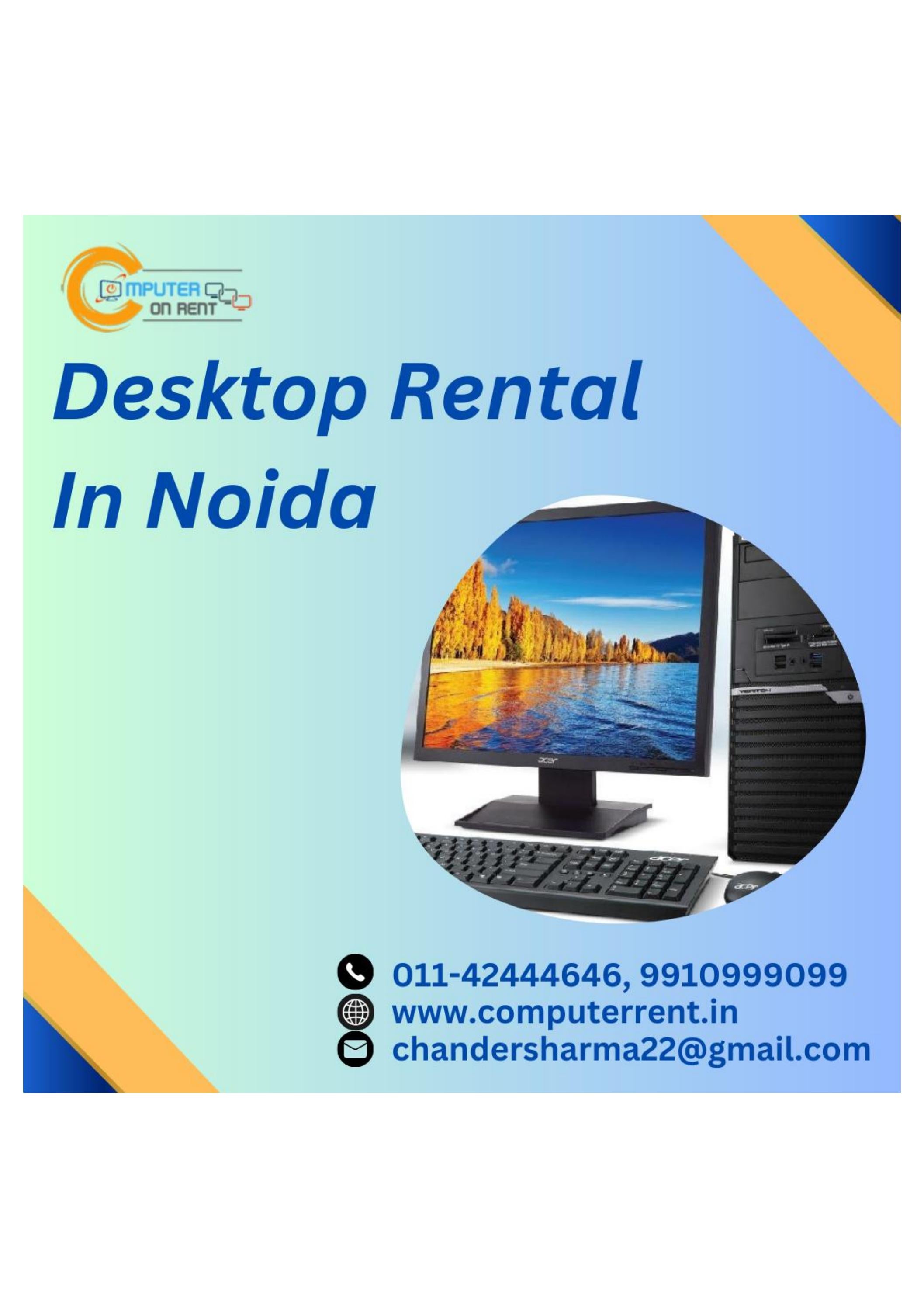 Desktop Rental in Noida by computeronrent - Issuu