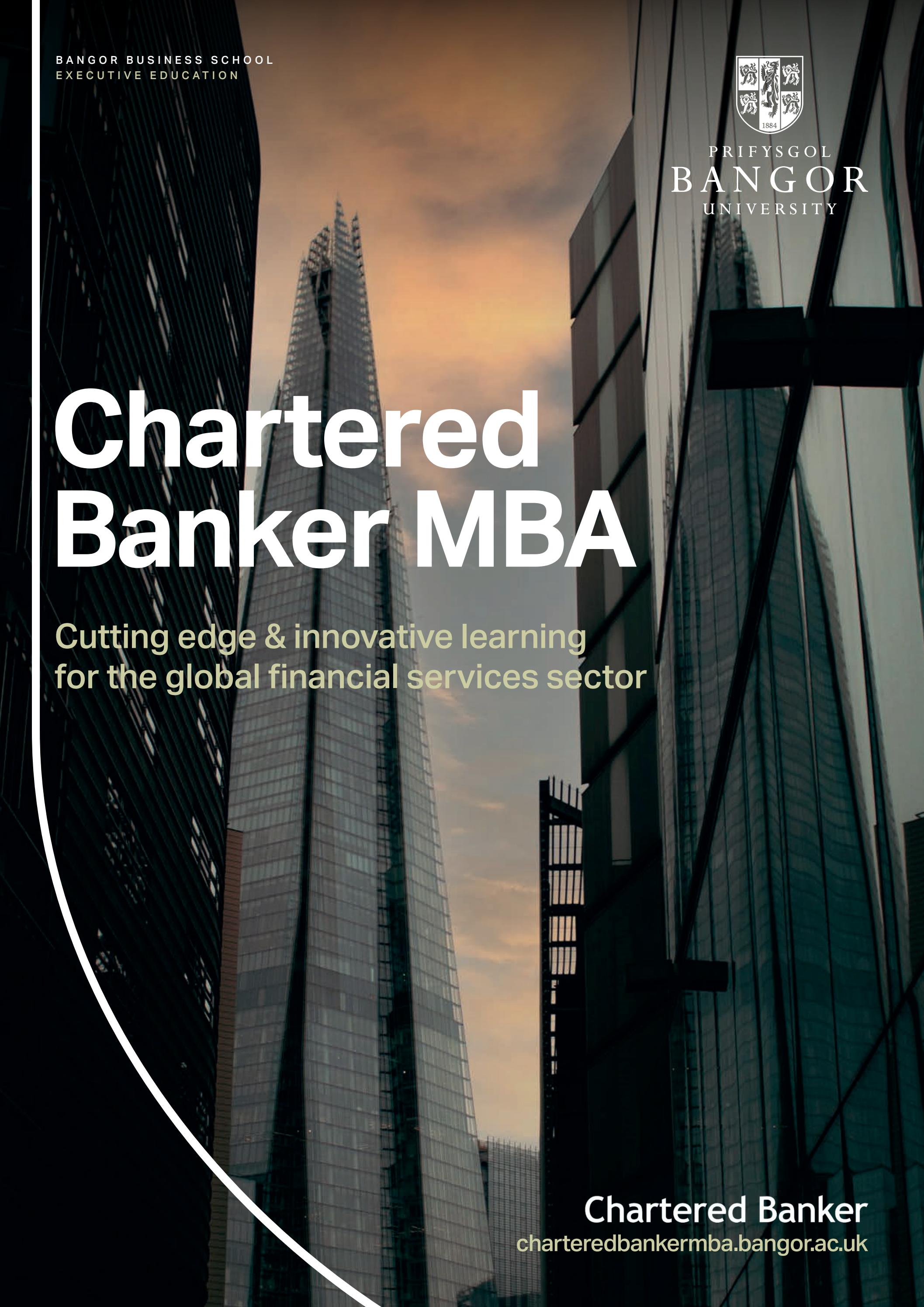 Chartered Banker MBA by Bangor University - Issuu