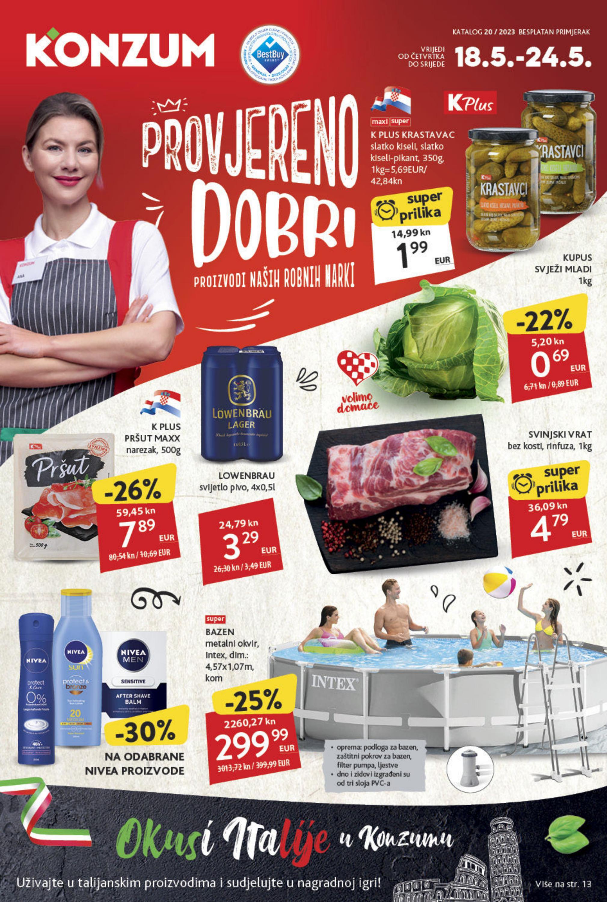 Konzum katalog od 18.-24.05.2023. by Catalog.hr - Issuu