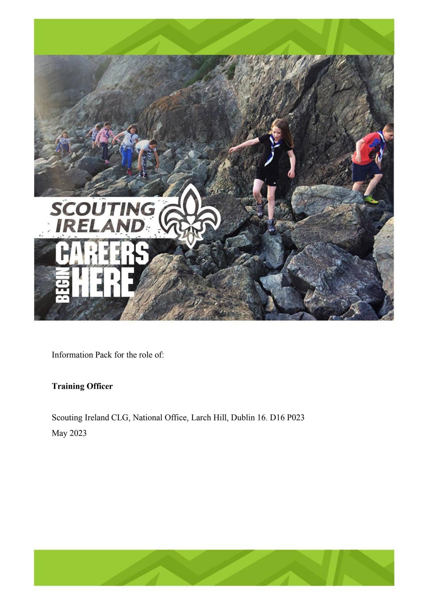 Training Officer Information Pack by Scouting Ireland - Issuu