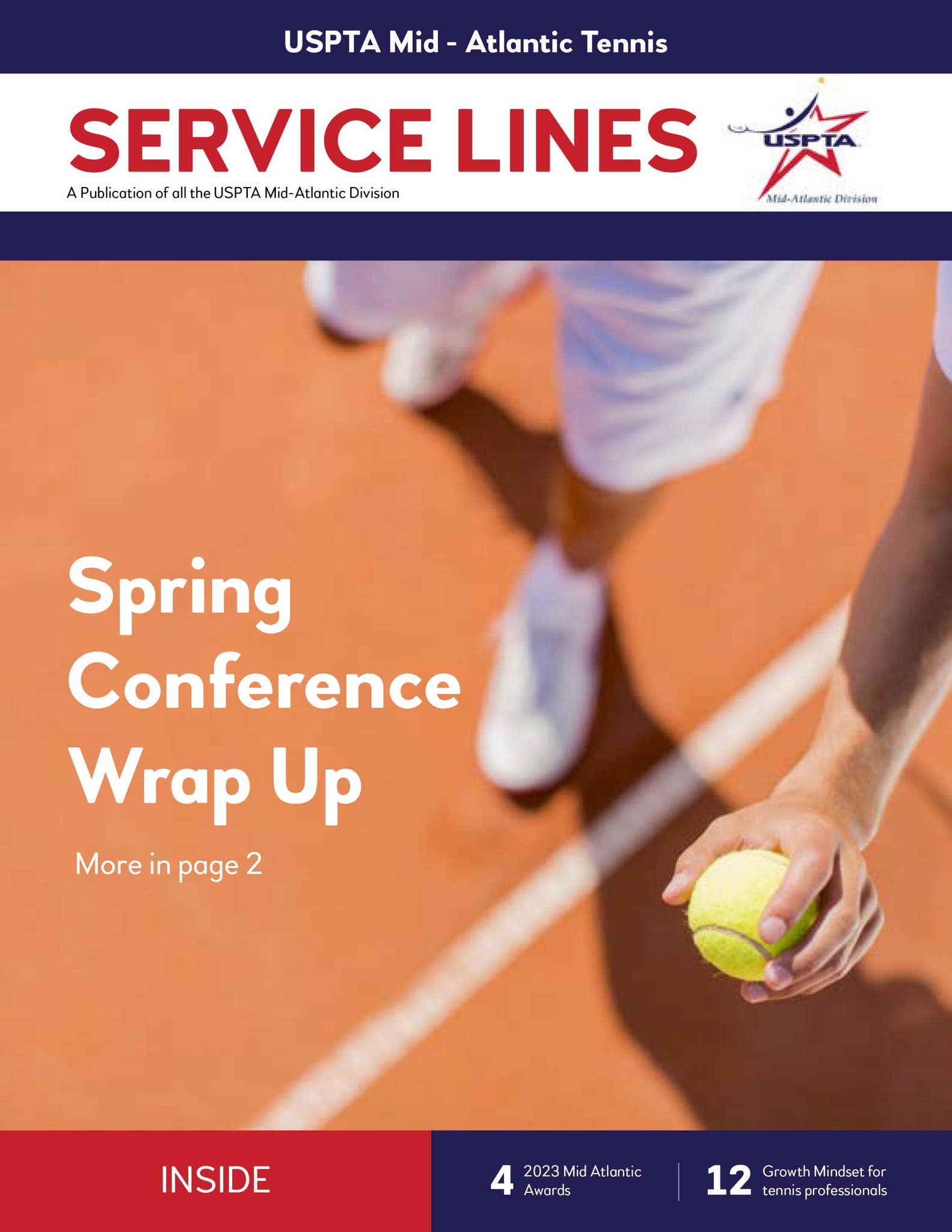 USPTA Mid-Atlantic Service Lines - Spring 2023 by RSPA - Issuu