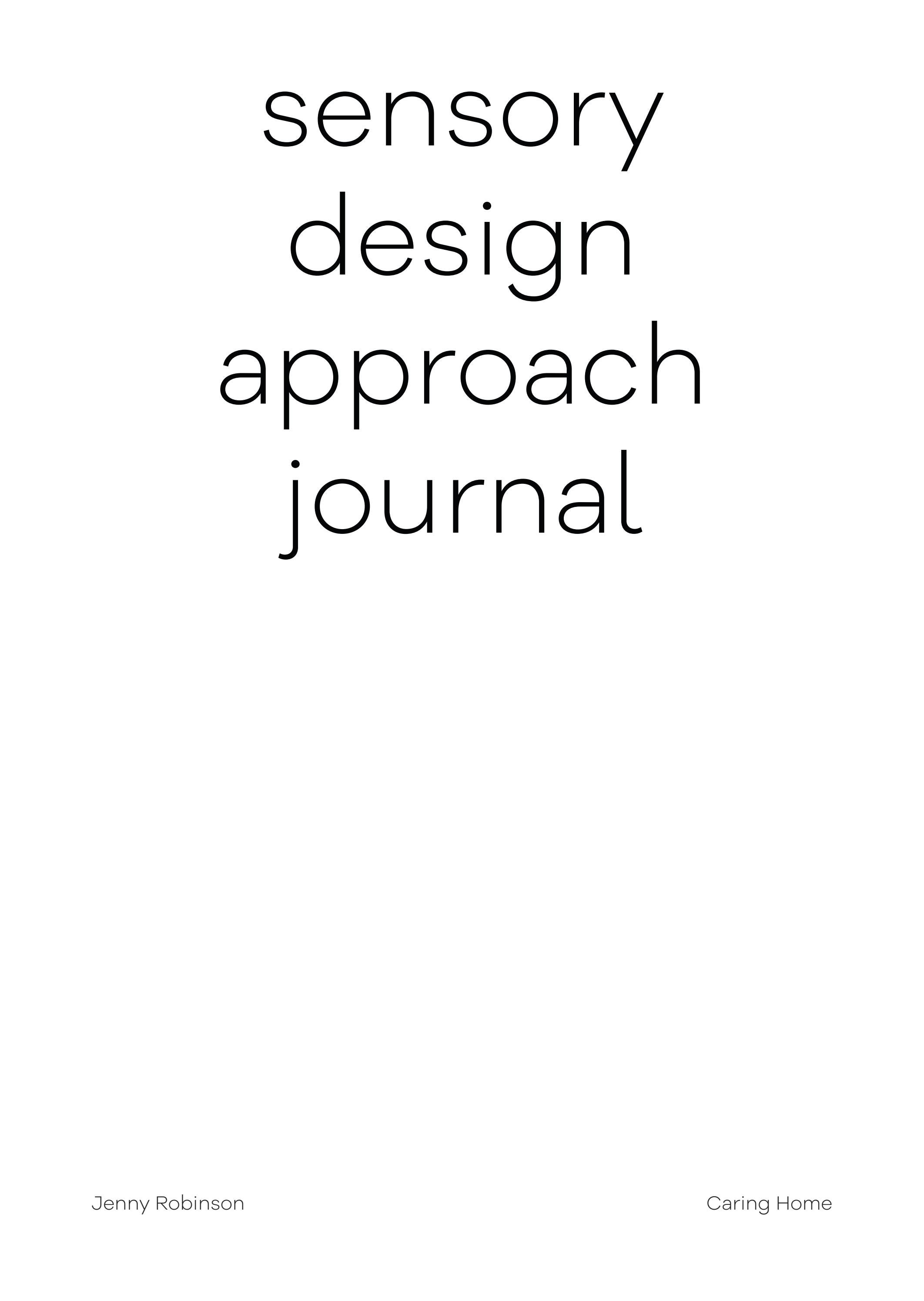 sensory design approach journal by The Glasgow School of Art - Issuu
