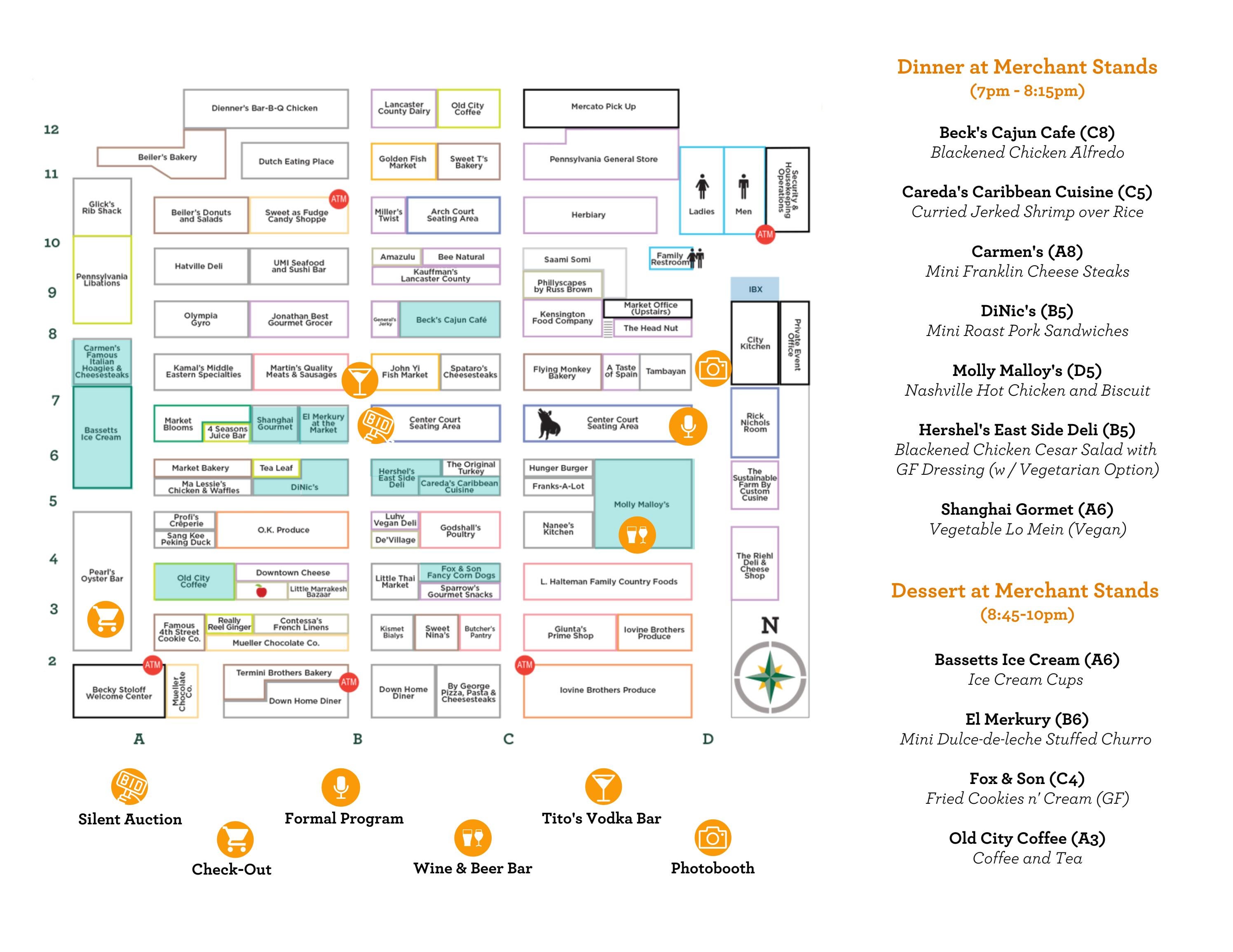 Reading Terminal Menu Map by Bethesda Project - Issuu