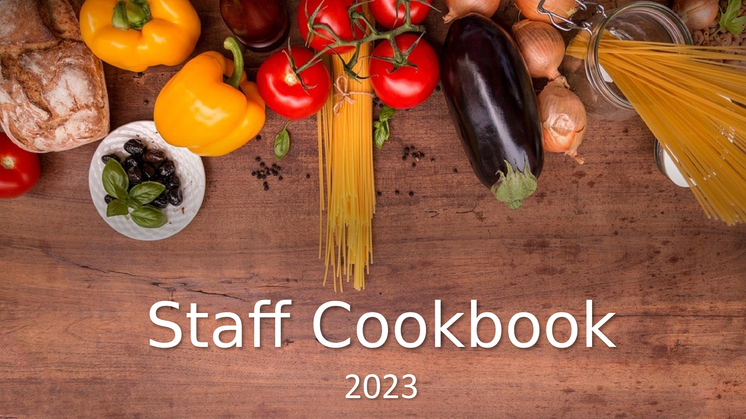 EXAMPLE Staff Cookbook 2023 by CACFS - Issuu