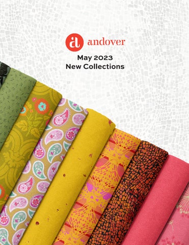 Andover Fabrics August 2021 Lookbook of New Collections by ...