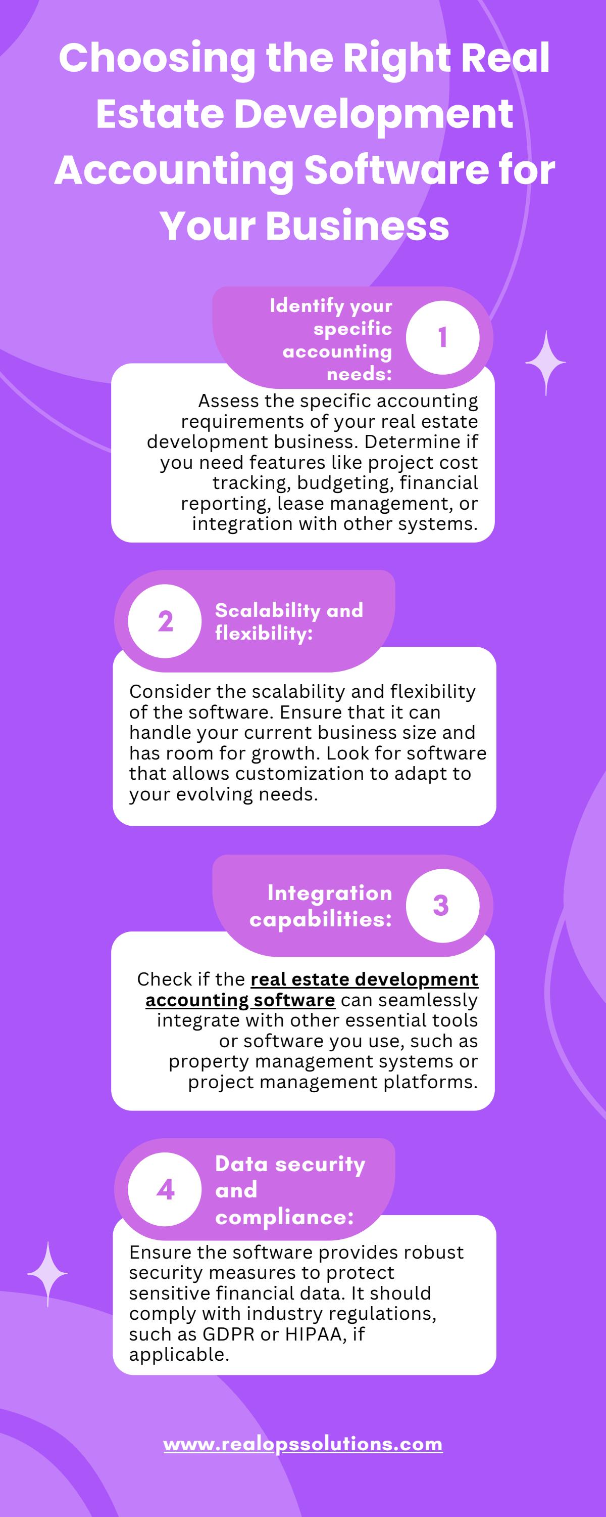 Choosing the Right Real Estate Development Accounting Software for Your ...