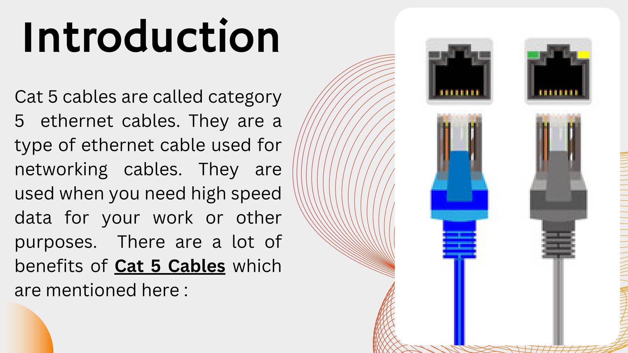 Benefits of Using Cat 5 Cables by Datacomm Cables, Inc. - Issuu