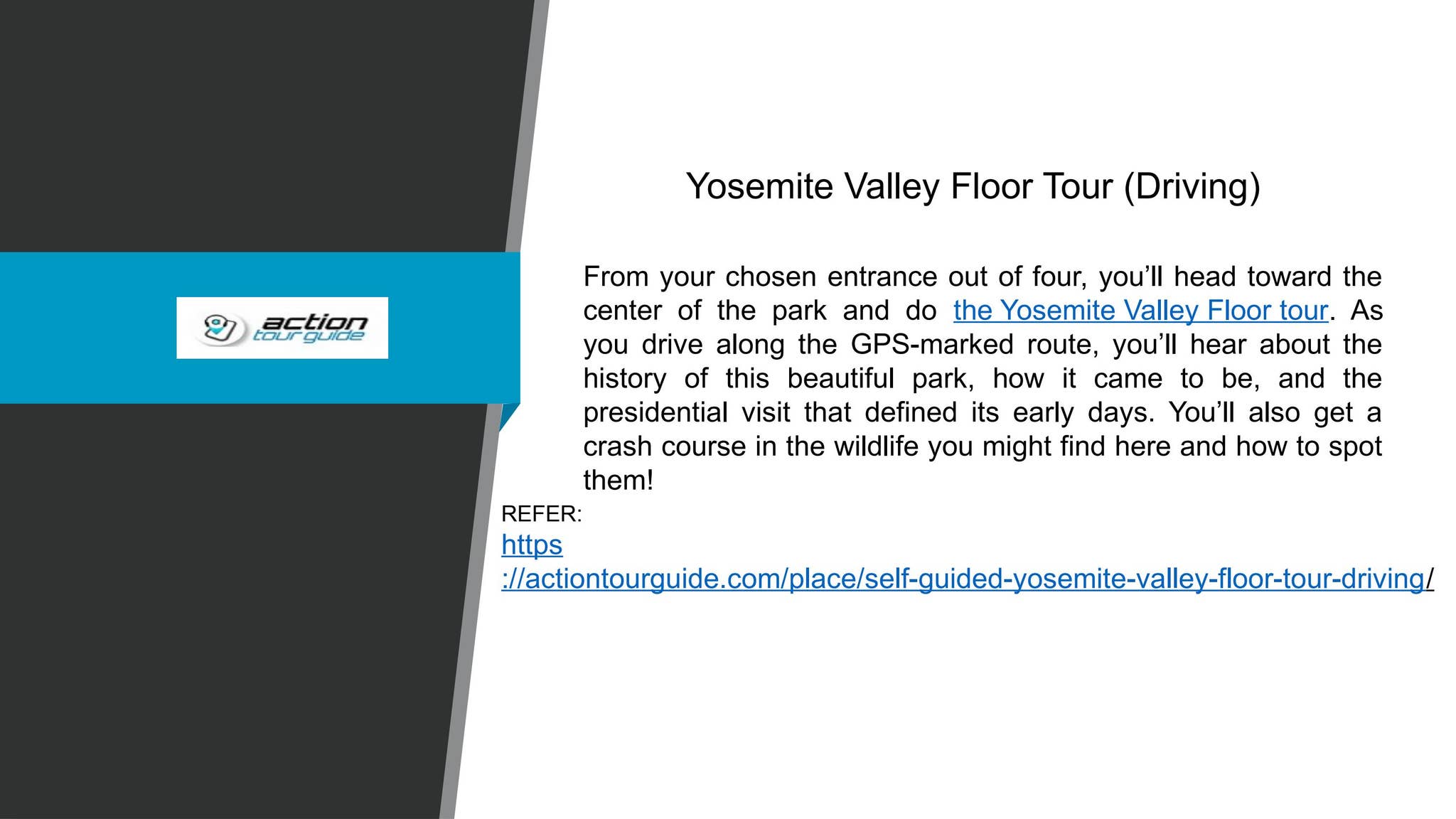 Yosemite Valley Floor Tour by actiontour guide - Issuu