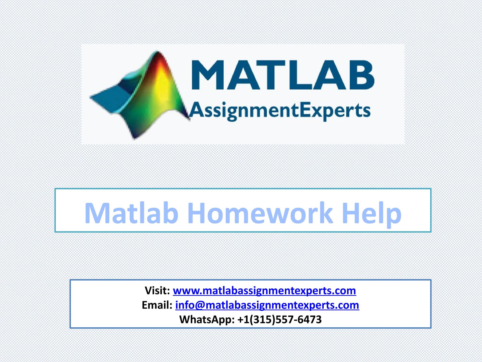 Matlab Homework Help by Matlab Assignment Experts - Issuu