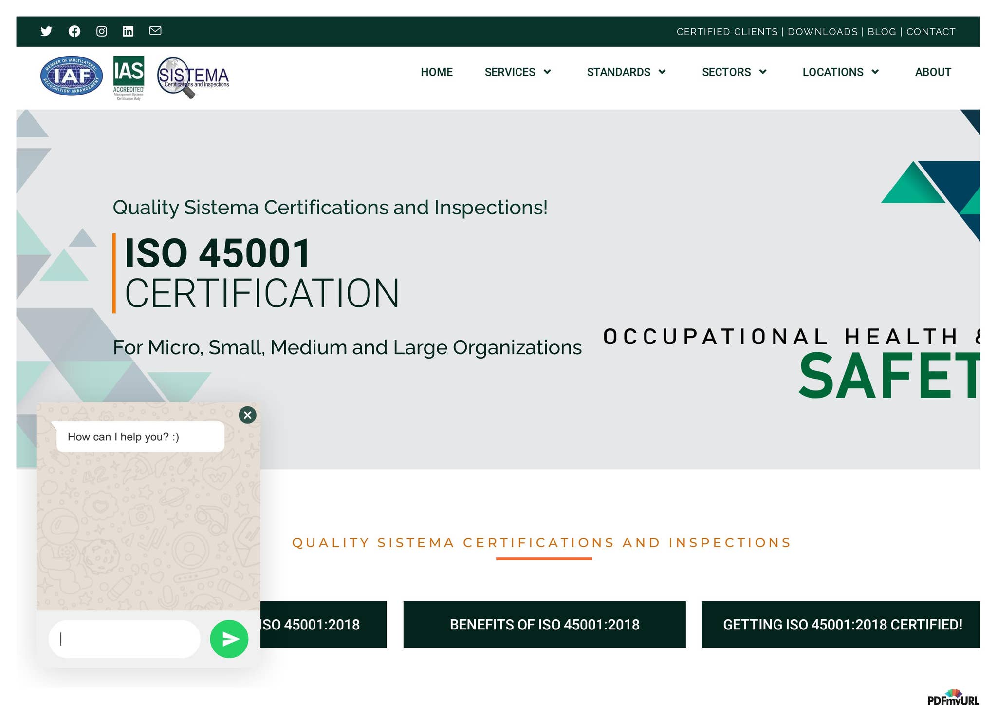 Empowering Organizations with ISO 45001 Certification in Kuwait by sistema Certification - Issuu