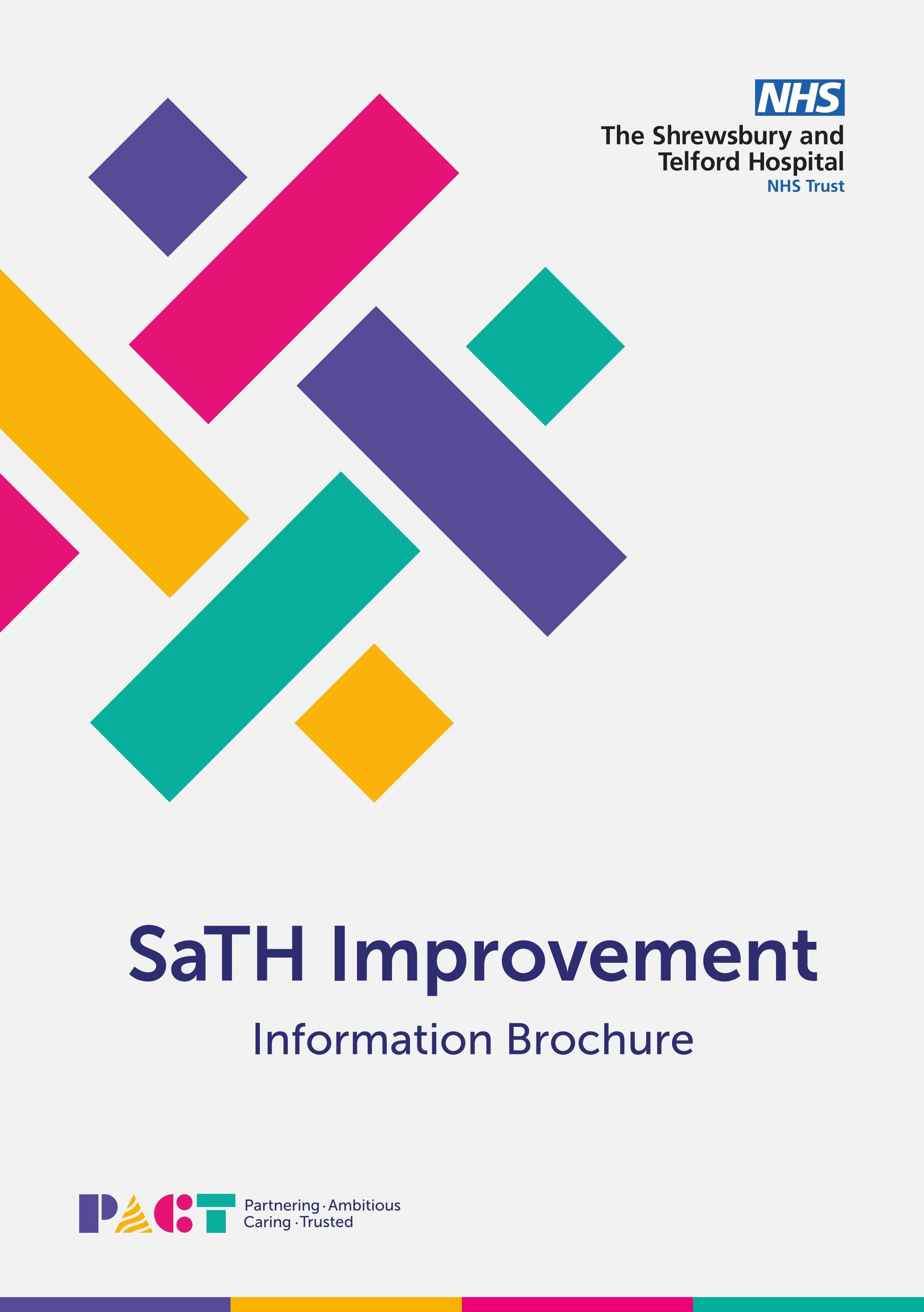 SaTH Improvement Information Brochure by The Shrewsbury and Telford ...