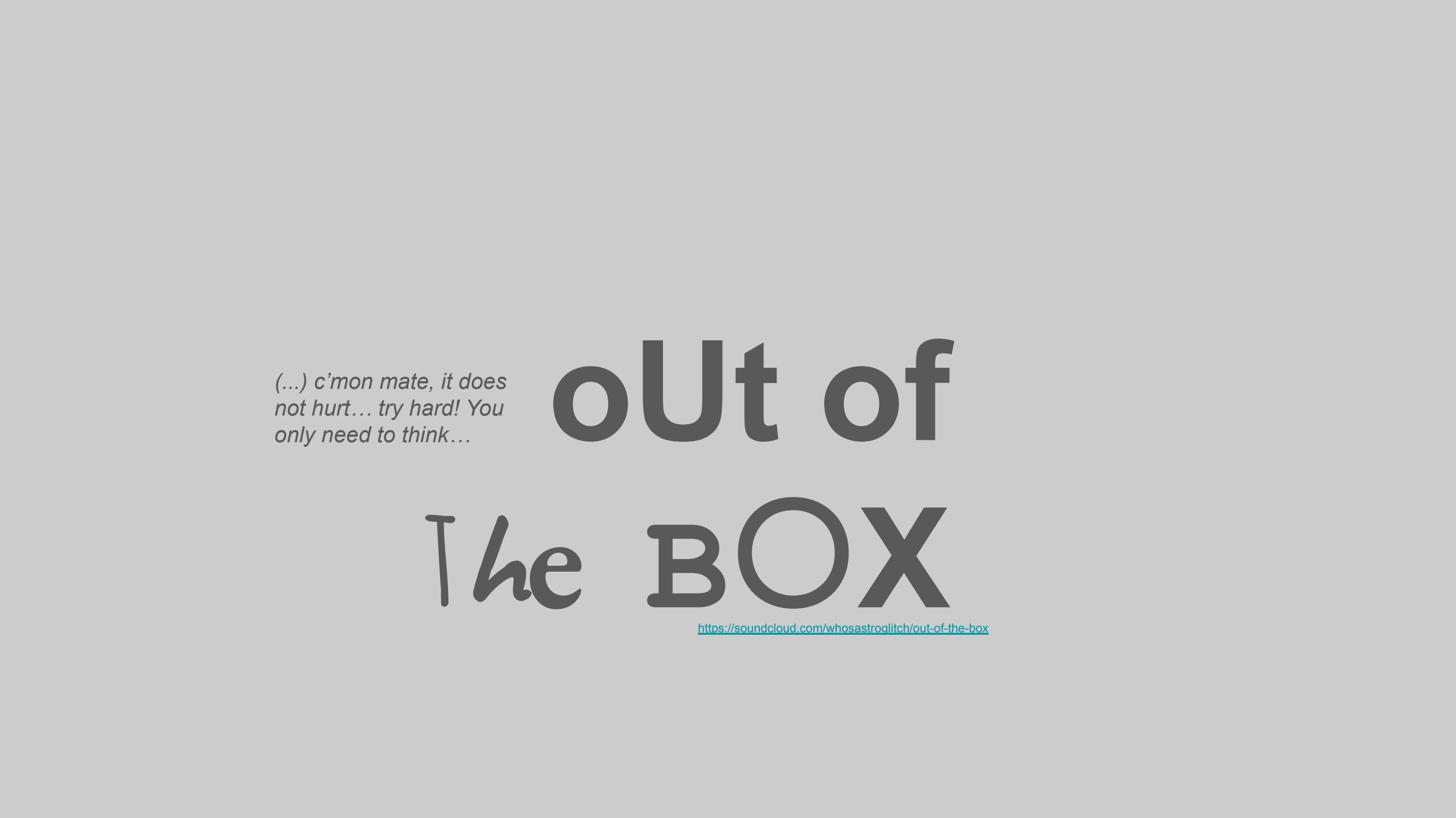 Out of the Box_GCMegias by g0_n - Issuu