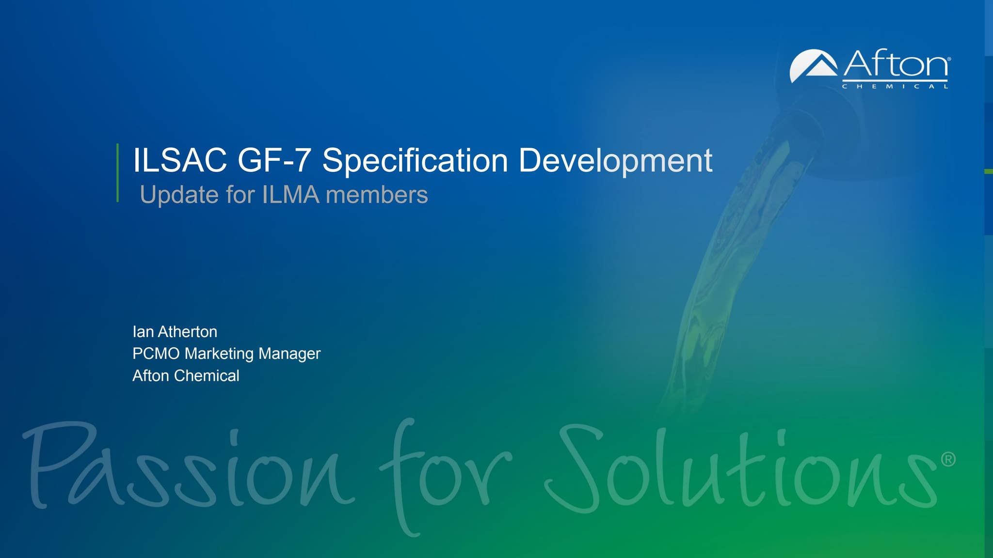 Afton's ILSAC GF-7 Update by Afton Chemical - Issuu