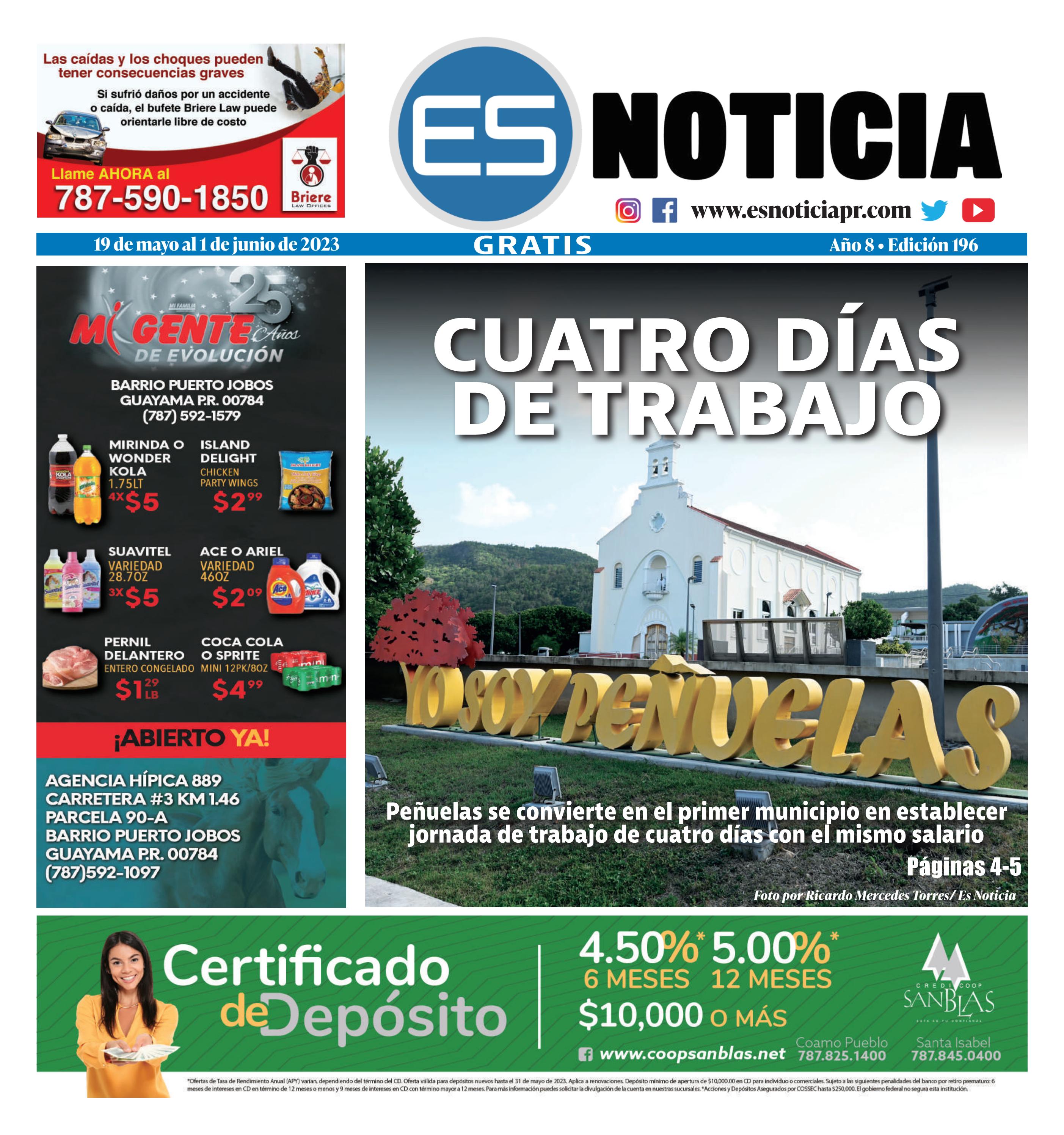 Periódico Es Noticia - Edición 196 by Es Noticia - Issuu