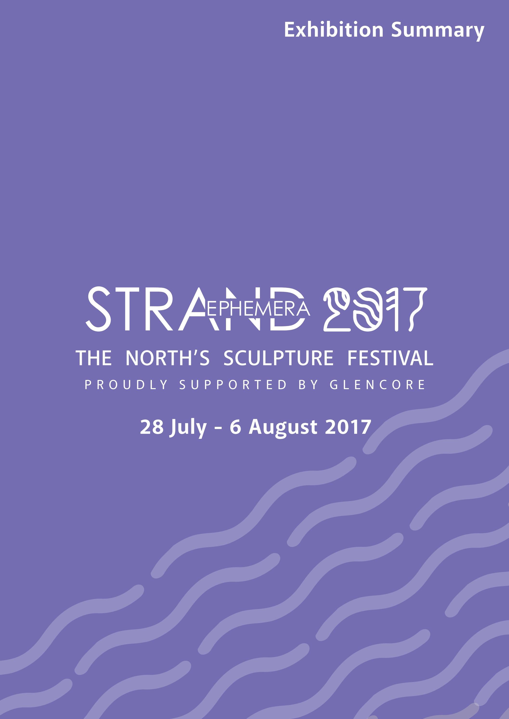 2017 Strand Ephemera Exhibition Summary by Townsville City Council - Issuu