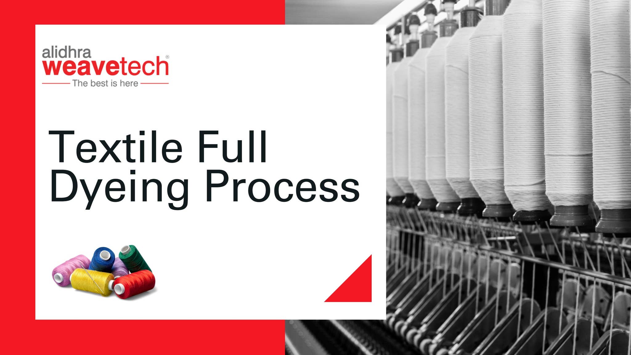 Textile Full Dyeing Process | Weavetech by Weave Tech - Issuu