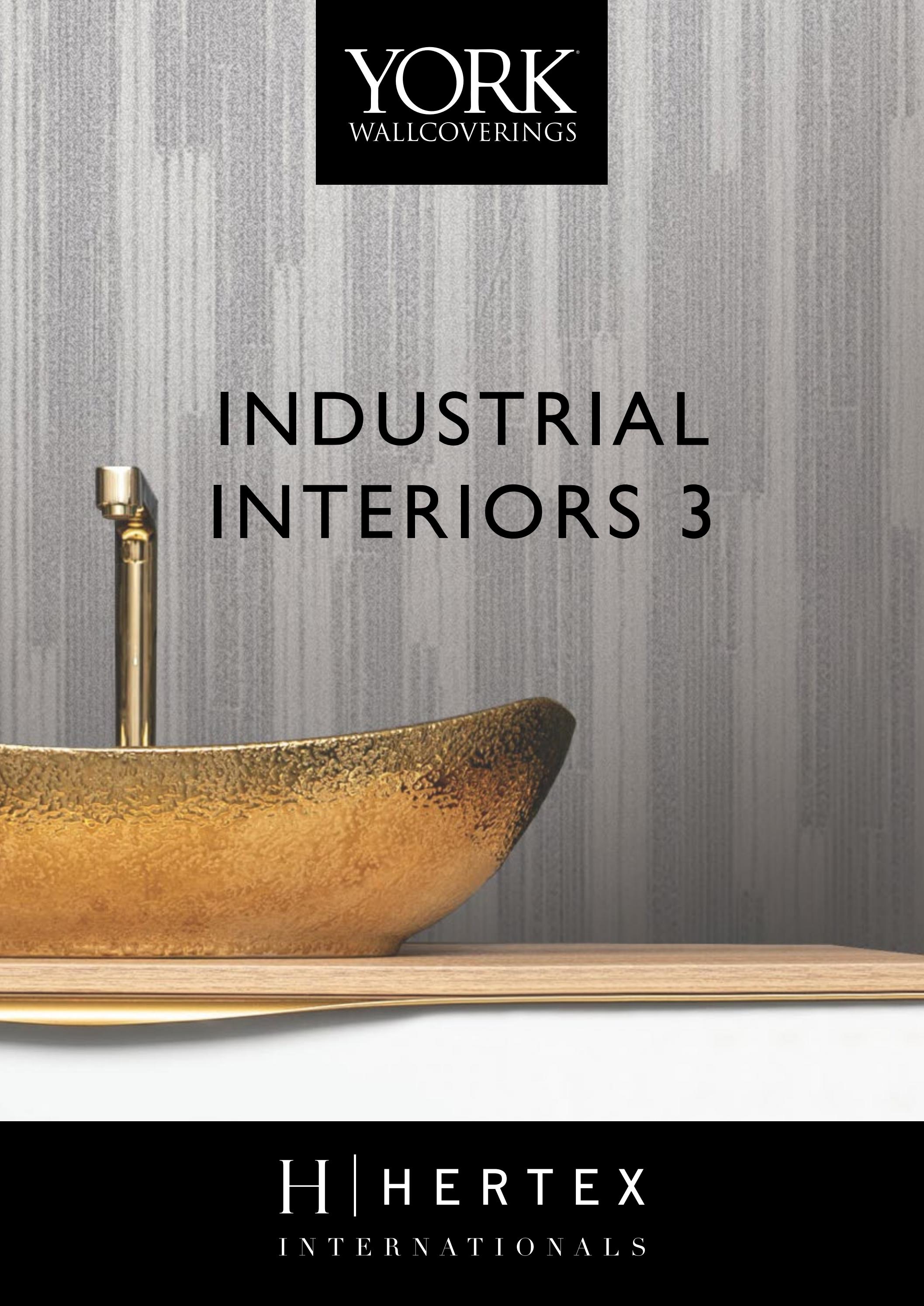 Hertex Internationals York Industrial Interiors 3 Wallpaper Collection ...