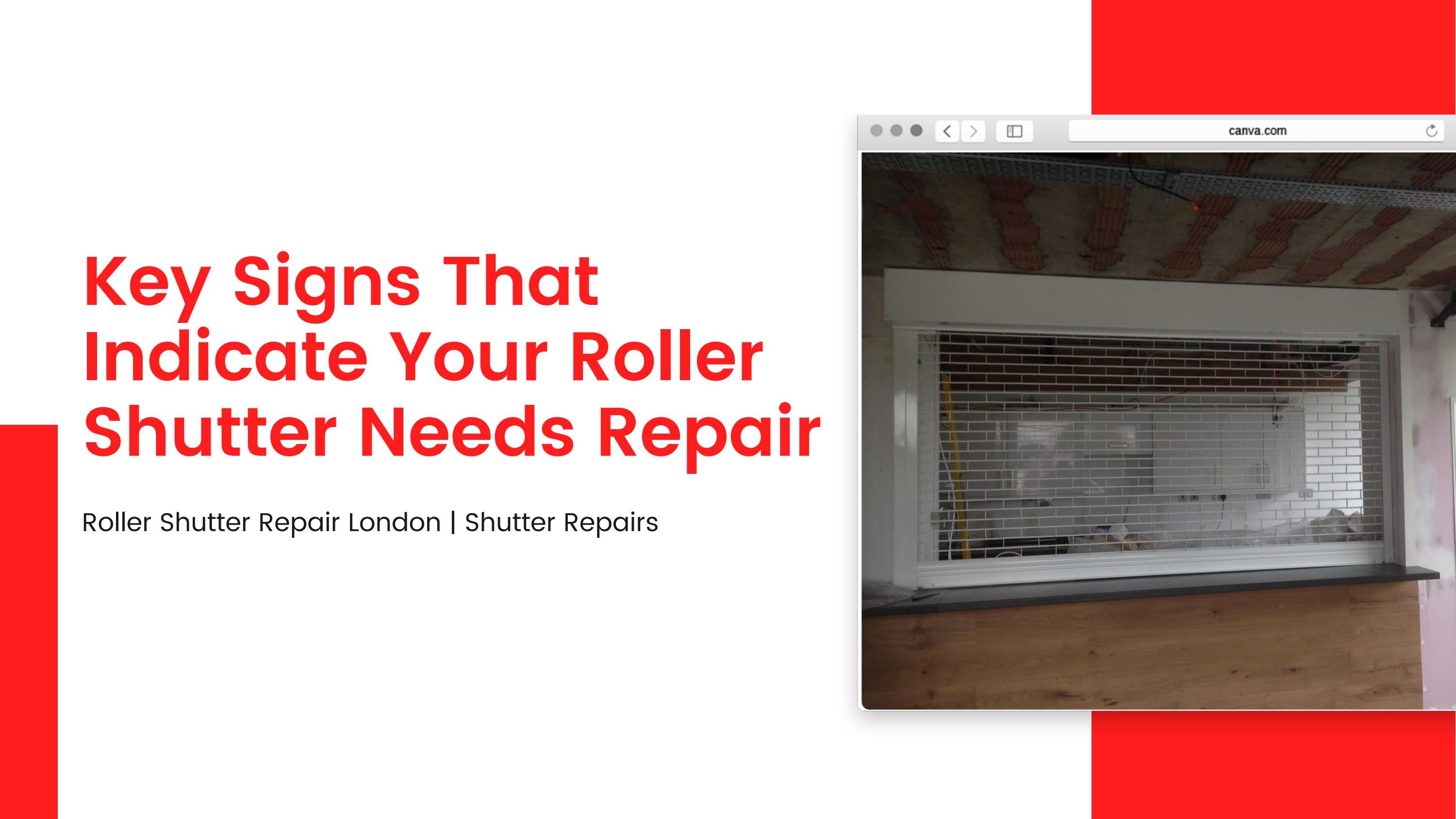 Key Signs That Indicate Your Roller Shutter Needs Repair by ...