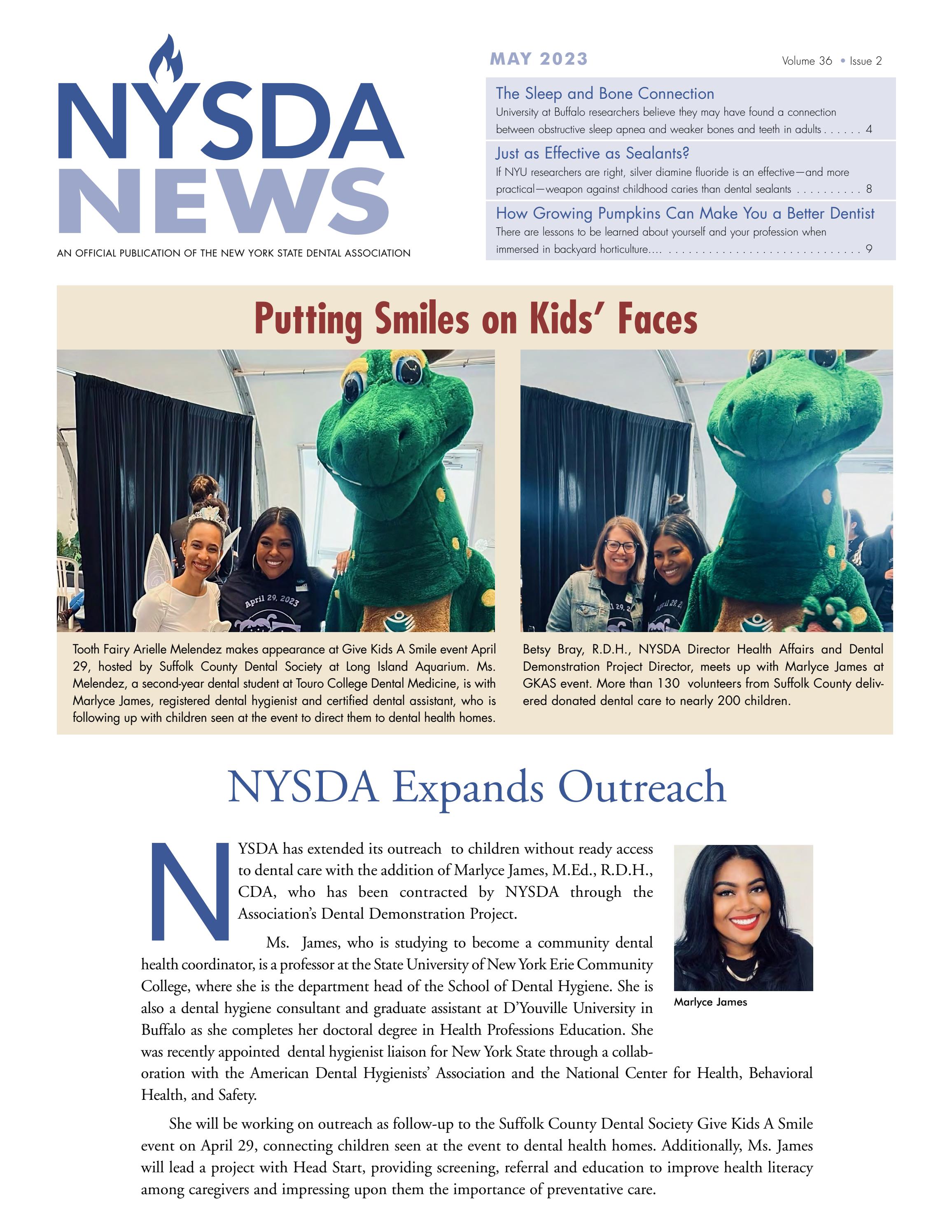 NYSDA News May 2023 by New York State Dental Association - Issuu