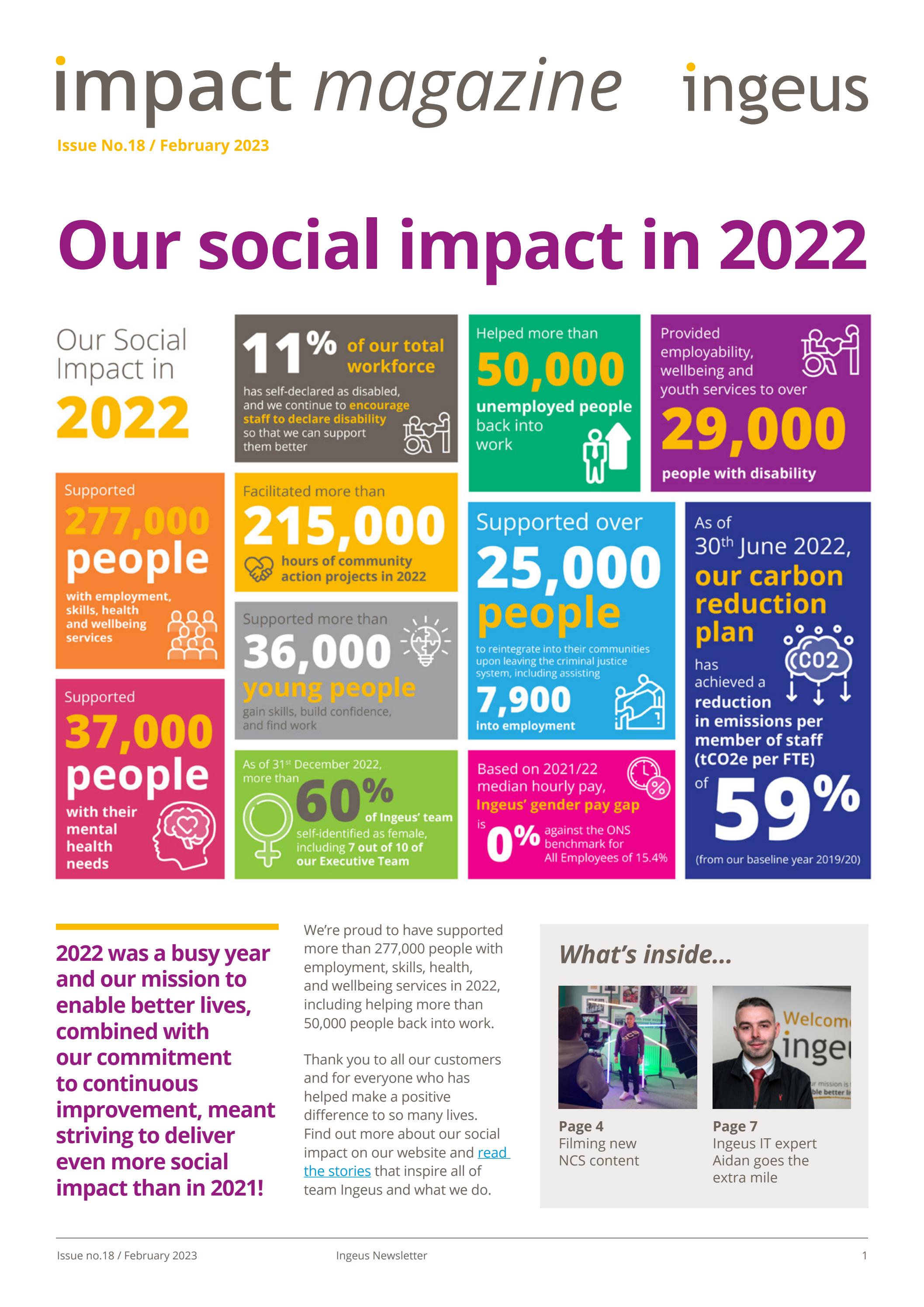 Impact Newsletter - February 2023 by IngeusUK - Issuu