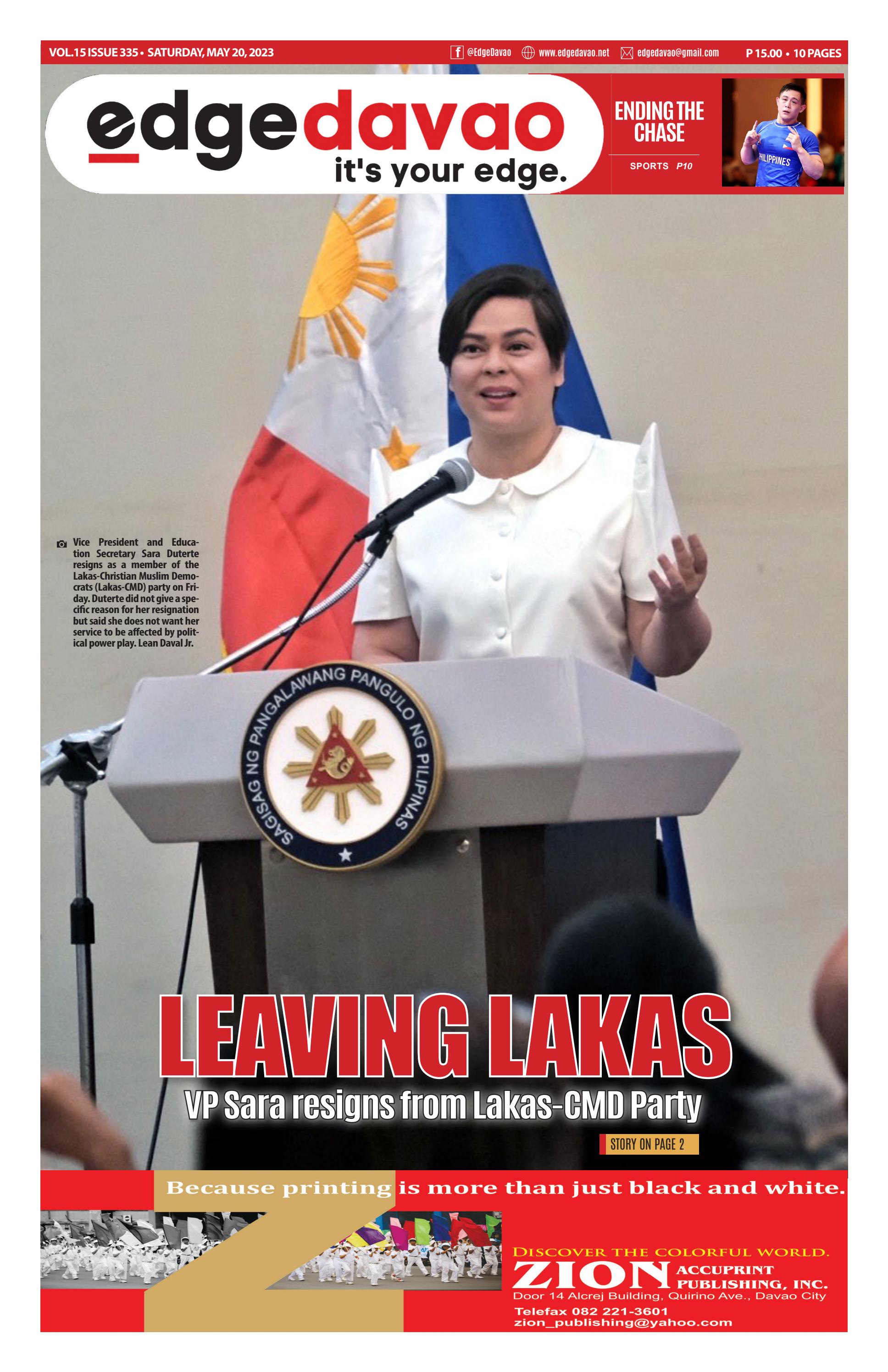Edge Davao Vol. 16 Issue 30 | Saturday, May 20, 2023 by Edge Davao The Business Paper - Issuu