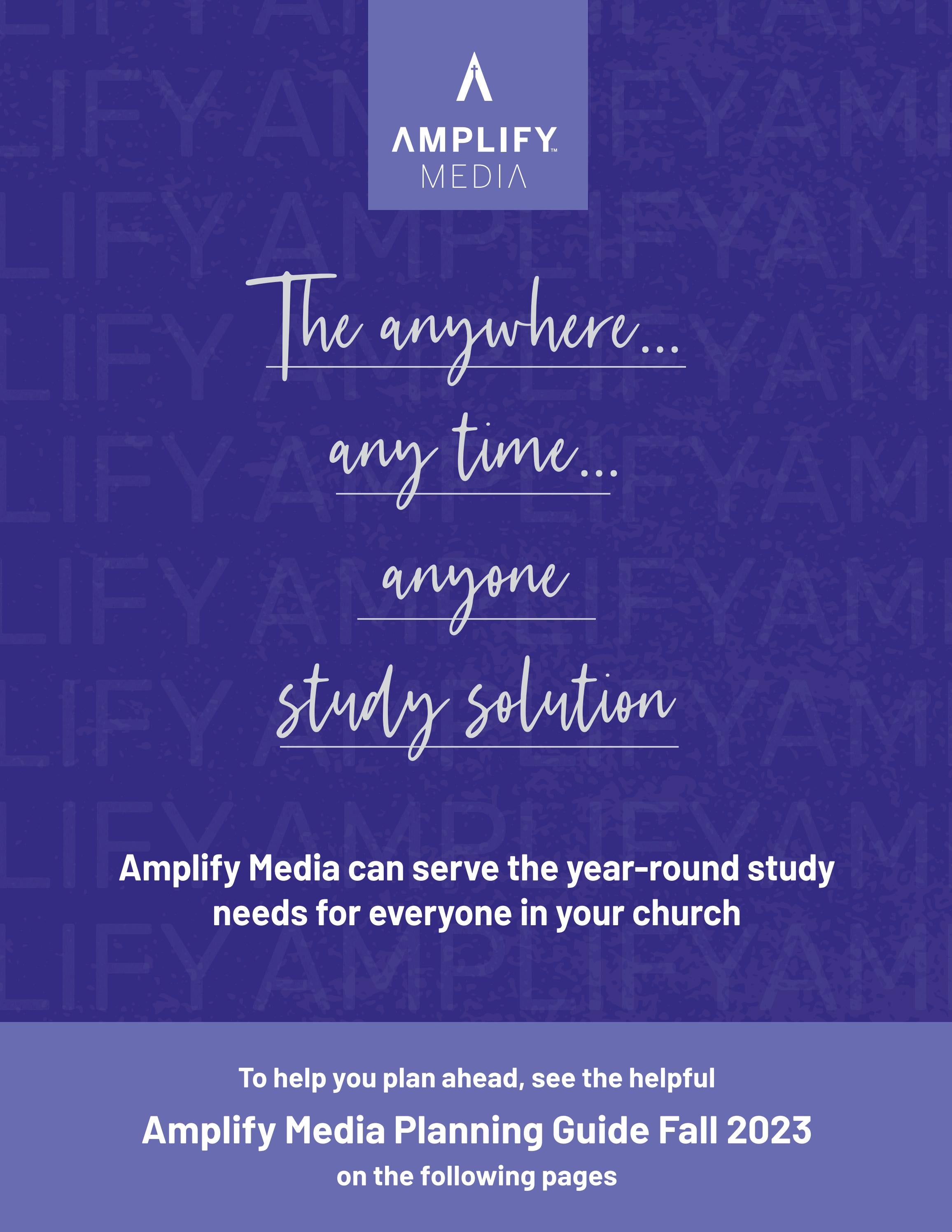 Amplify Media 2023_2024 Planning Guide by United Methodist Publishing ...